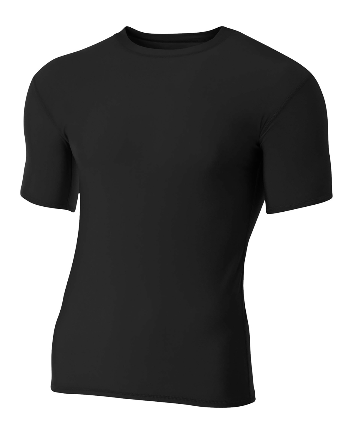 A4 Unisex Polyester Spandex Short Sleeve Compression T Shirt N3130 ...