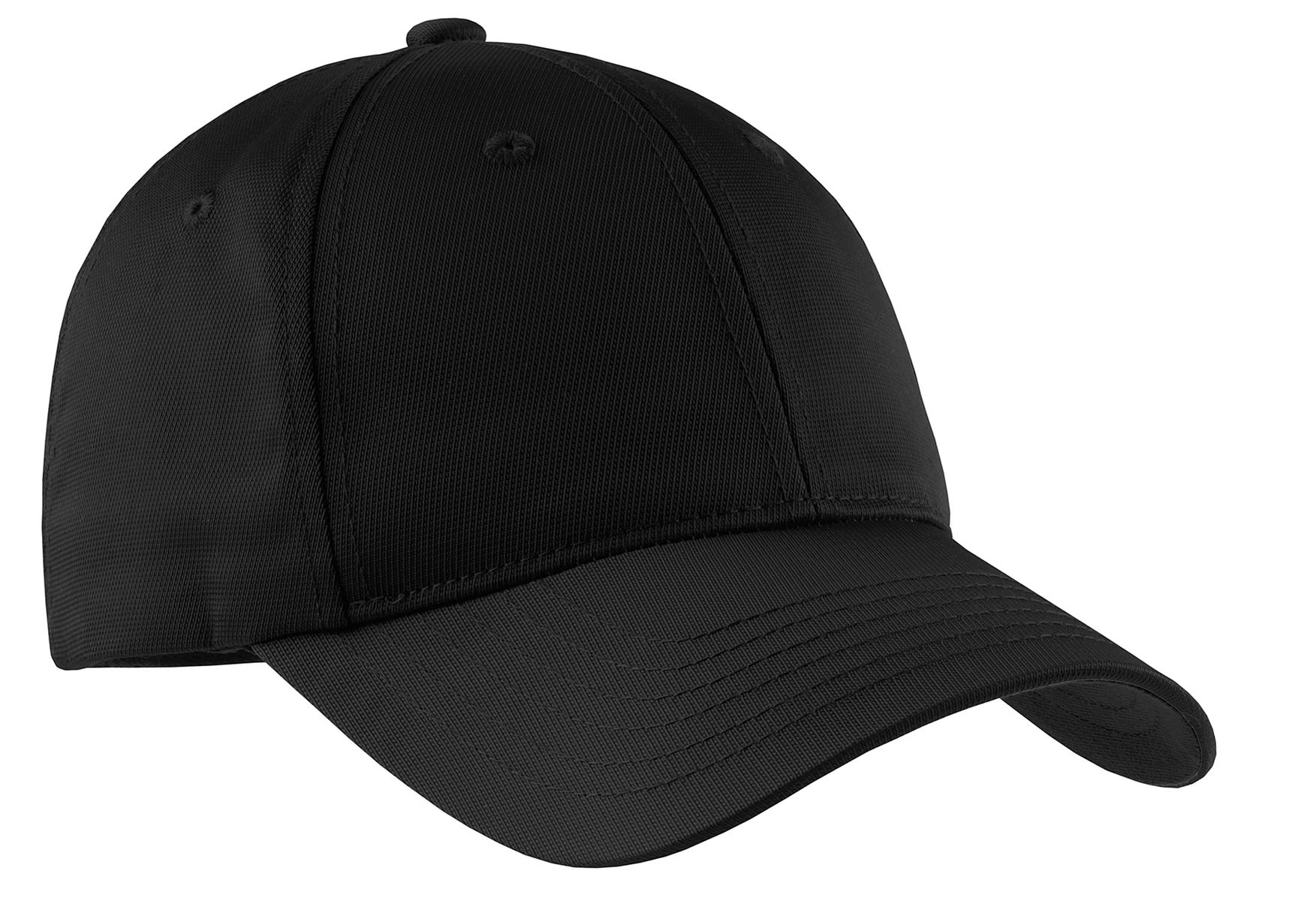 Sport Tek Youth Dry Zone Nylon Cap Ystc10 Black | Jiffy