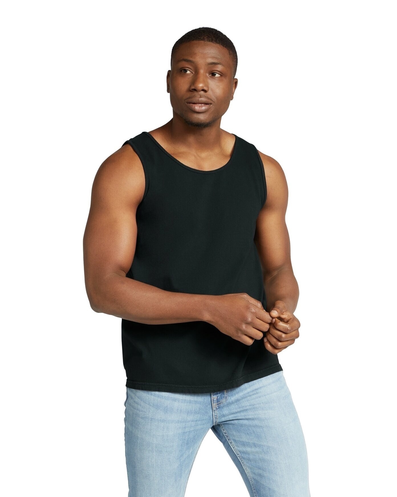 Comfort Colors Unisex Heavyweight Rs Tank C9360 Black | Jiffy
