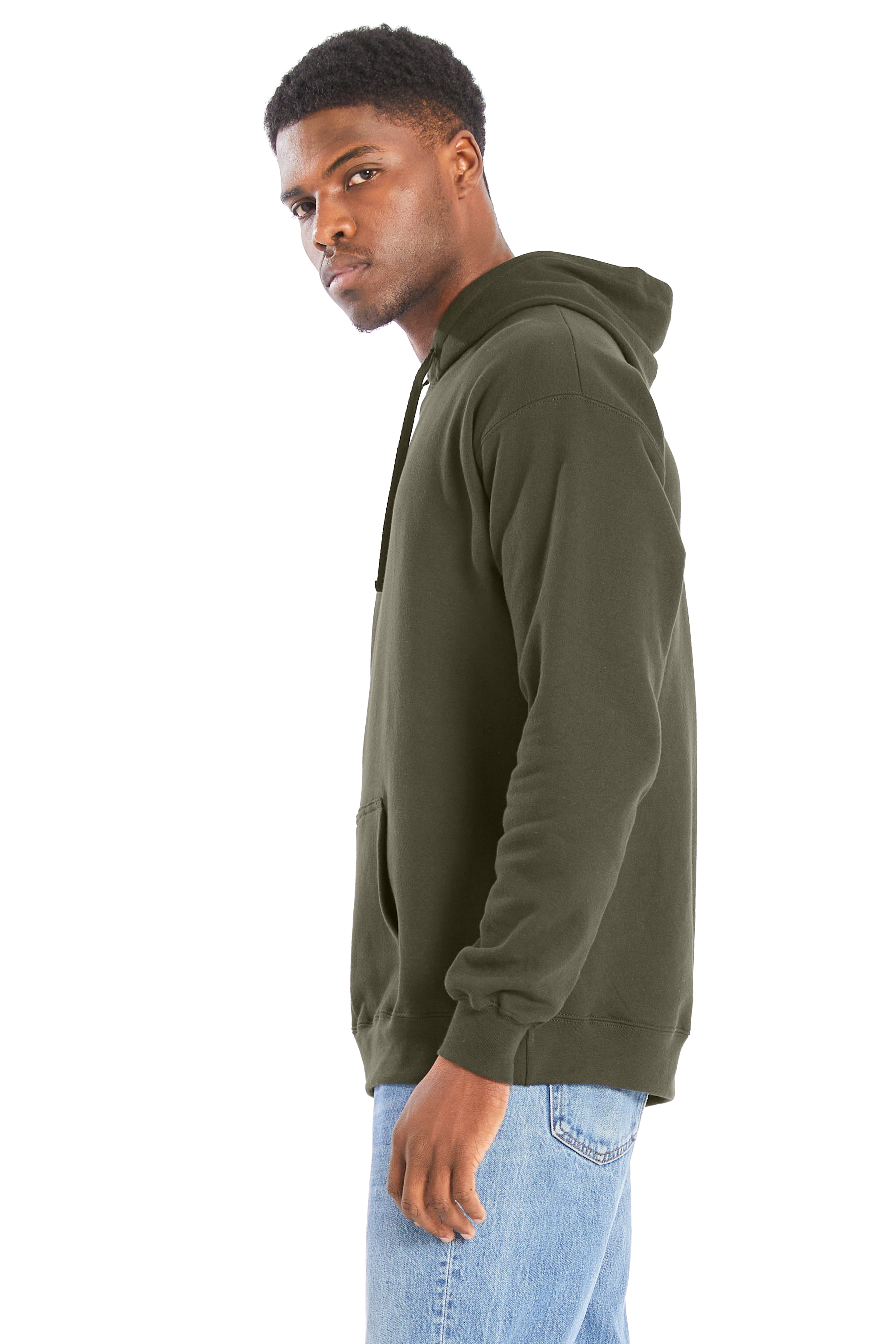 Hanes Perfect Fleece Pullover Hoodie Rs170 Fatigue Green | Jiffy Hanes Perfect Fleece Pullover Hoodie Rs170 Fatigue Green | Jiffy