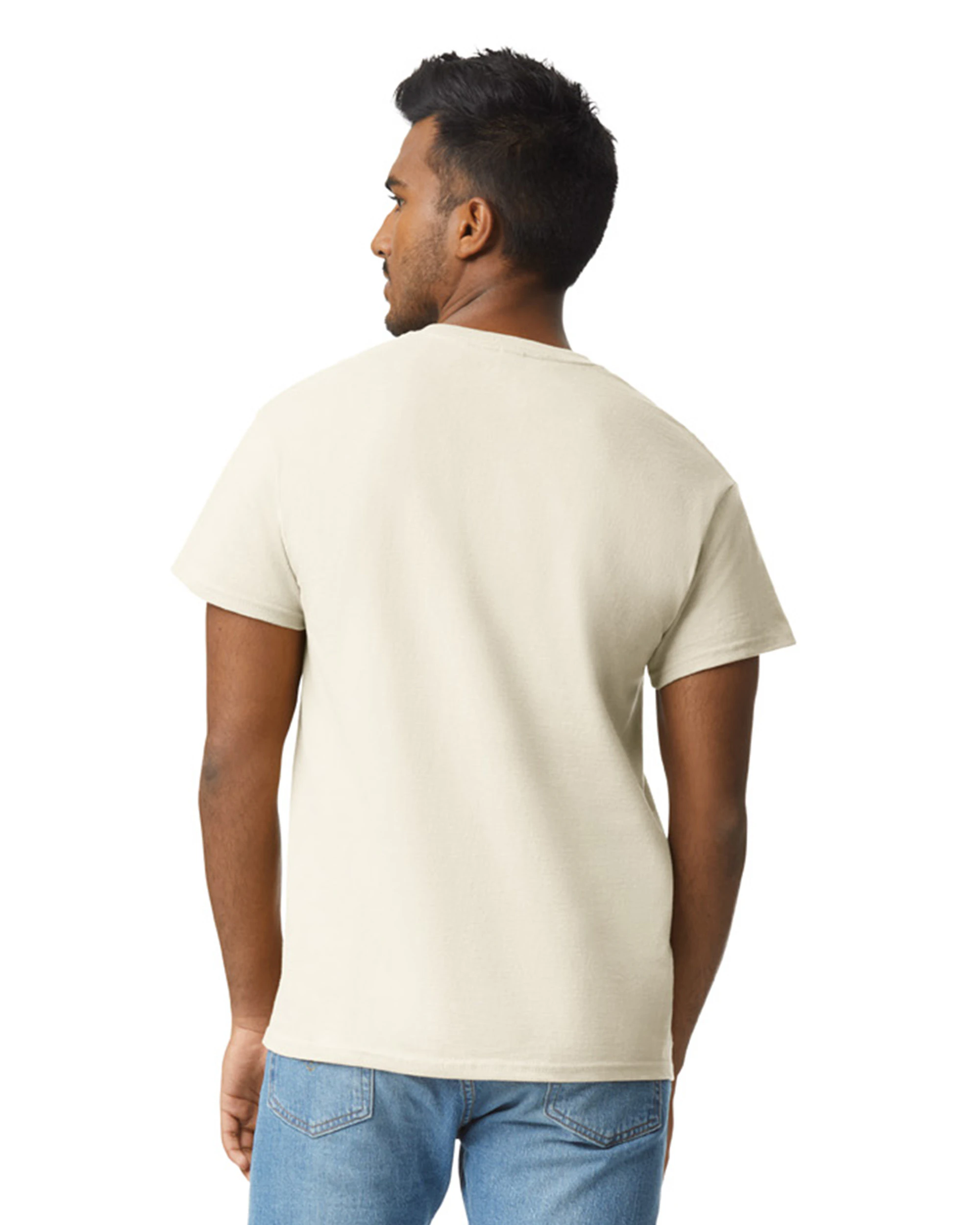 Gildan Unisex Ultra Cotton® T Shirt G200 Natural | Jiffy
