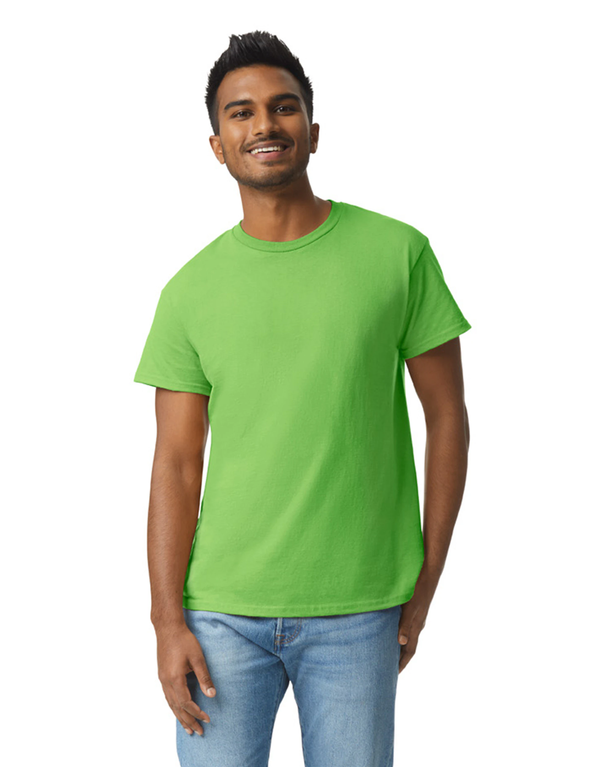 Gildan Unisex Ultra Cotton® T Shirt G200 Lime | Jiffy