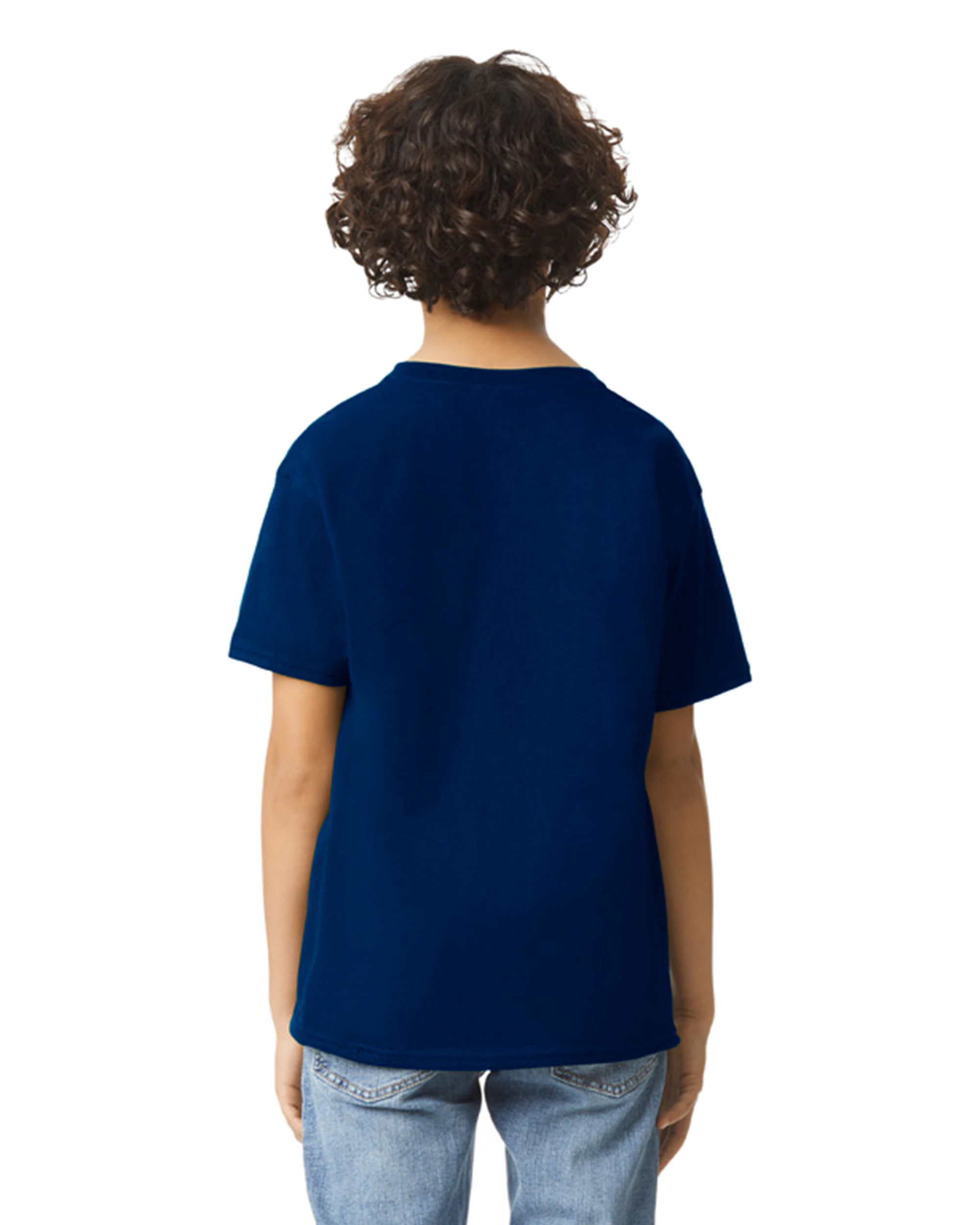 Gildan Youth Ultra Cotton® T Shirt G200 B Navy | Jiffy