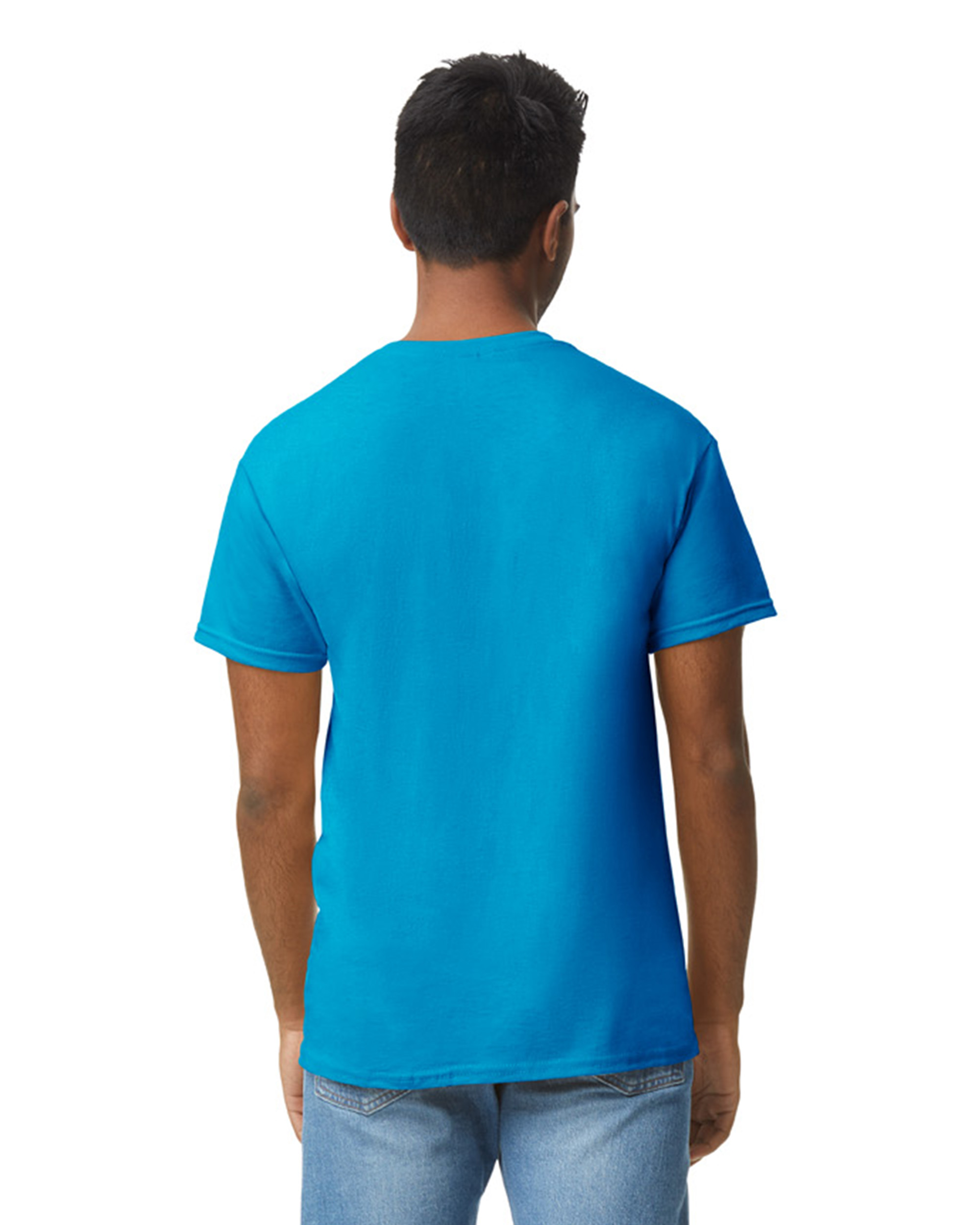 Gildan Unisex Heavy Cotton™ T Shirt G500 Sapphire | Jiffy