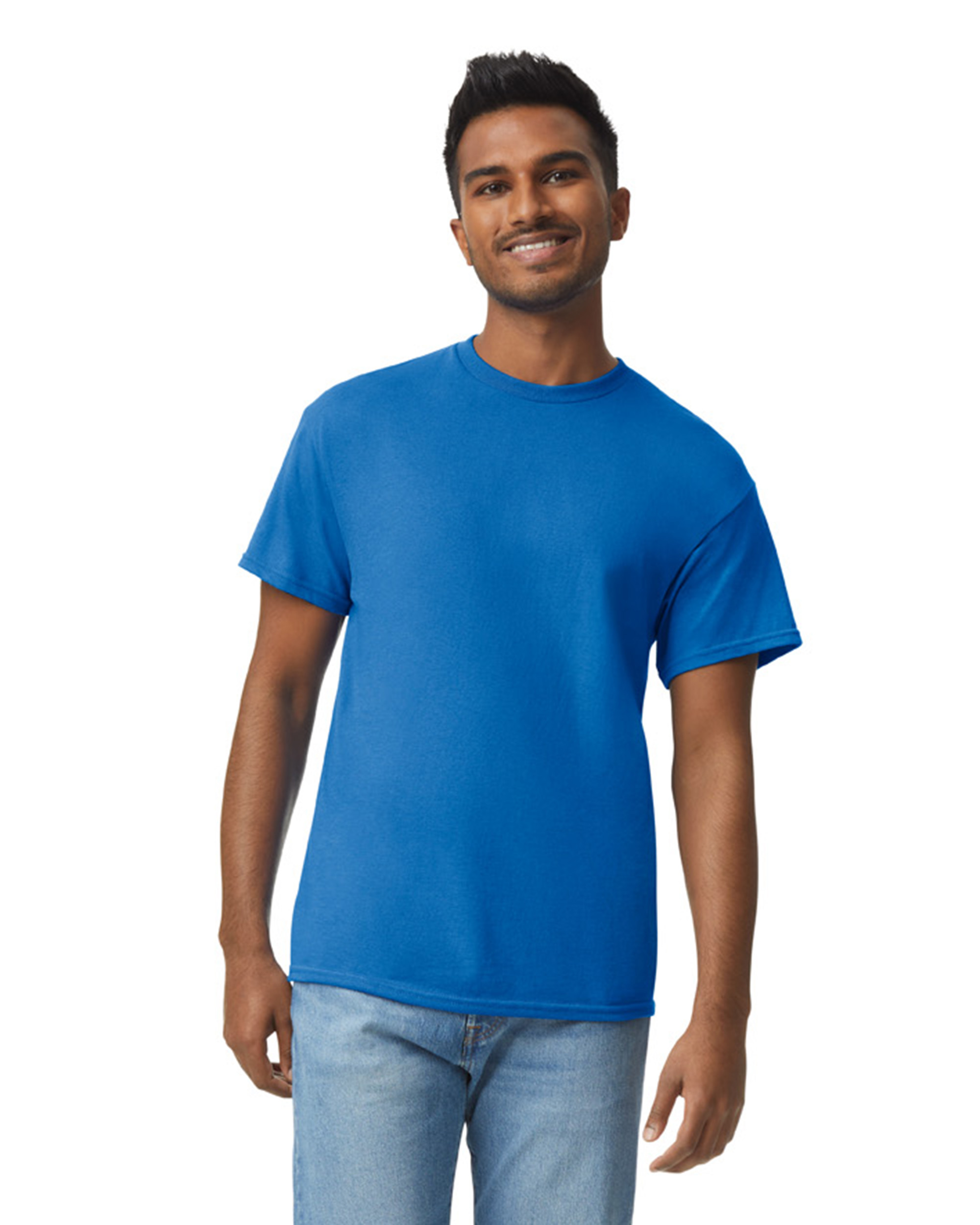 Gildan Unisex Heavy Cotton™ T Shirt G500 Royal | Jiffy