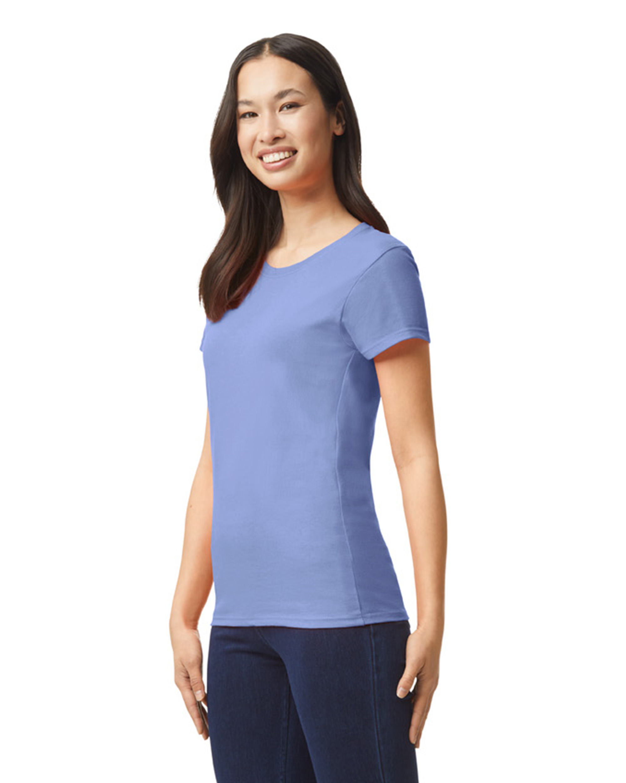 Gildan Women's Heavy Cotton™ T Shirt G500 L Violet | Jiffy