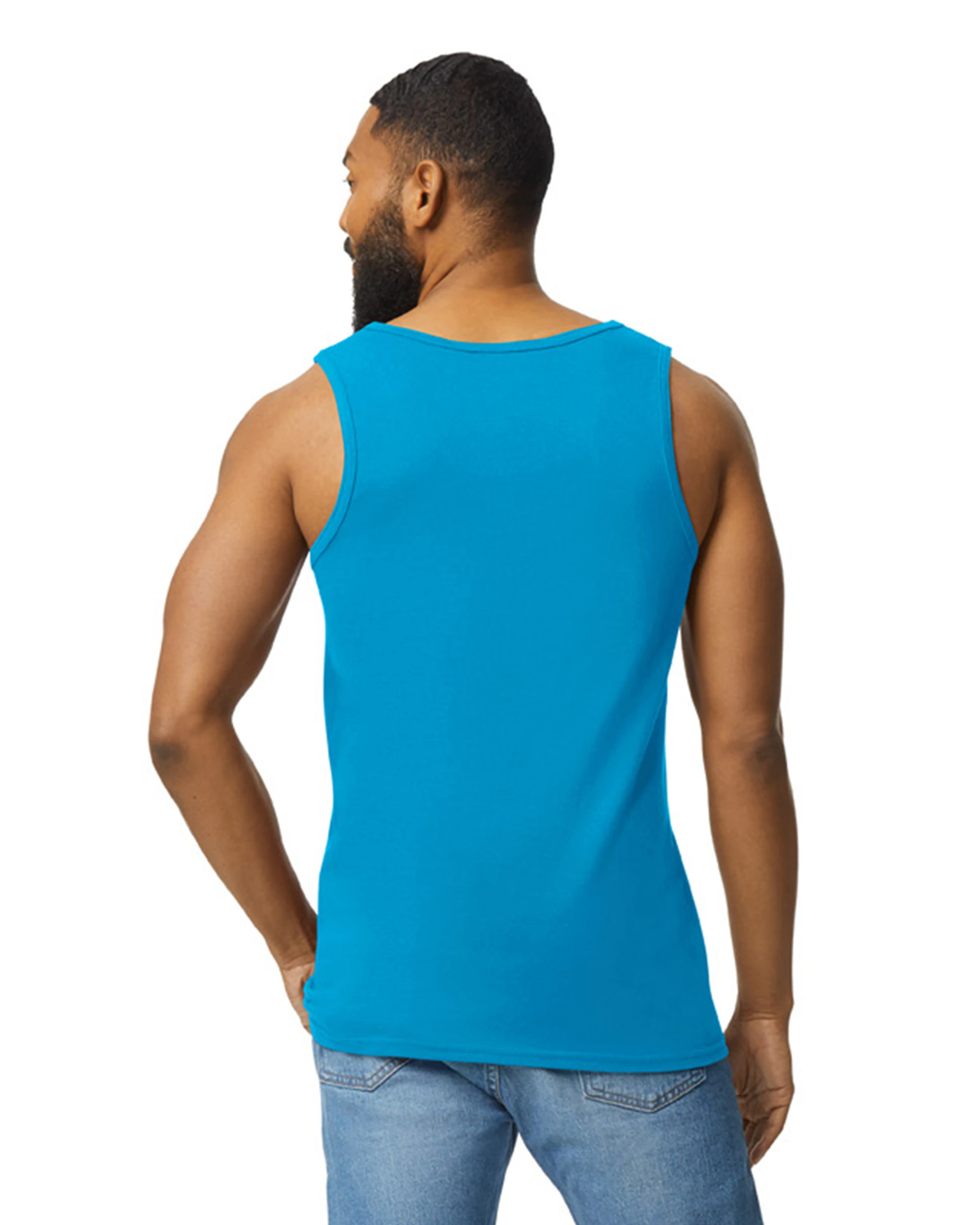 Gildan Unisex Heavy Cotton™ Tank G520 Sapphire | Jiffy