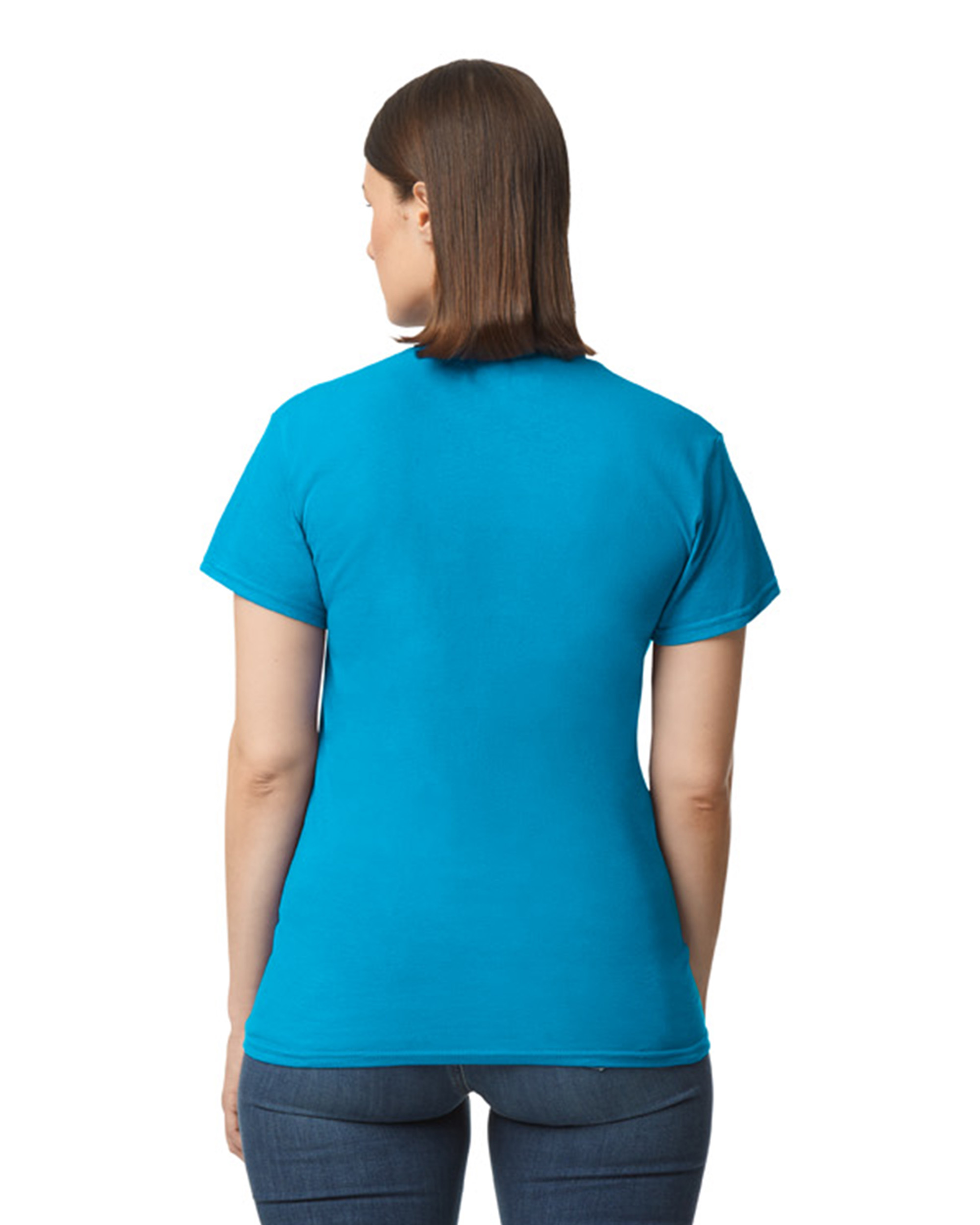 Gildan Unisex Heavy Cotton™ Pocket T Shirt G530 Sapphire | Jiffy