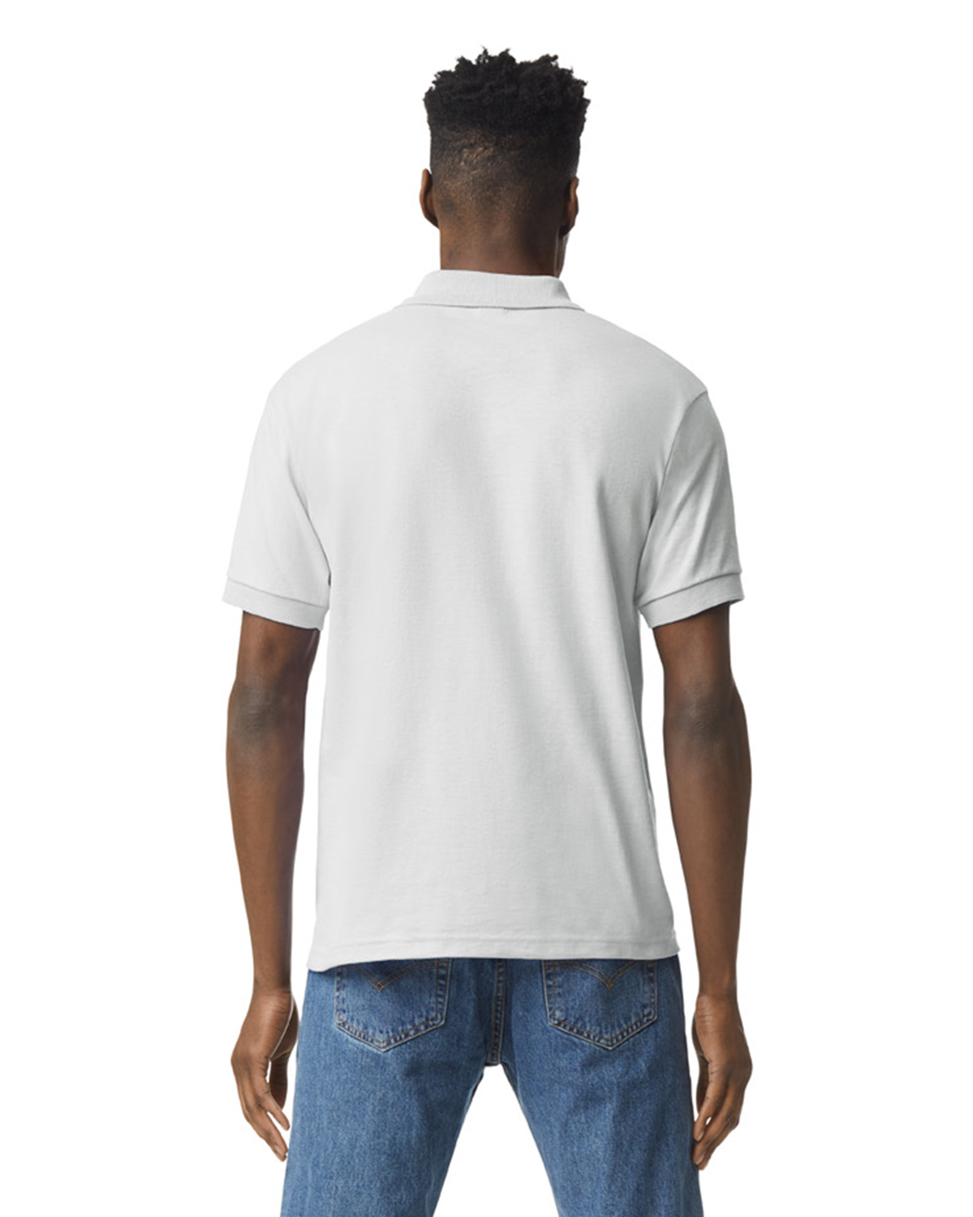 Gildan Unisex 50/50 Jersey Polo G880 Ash | Jiffy