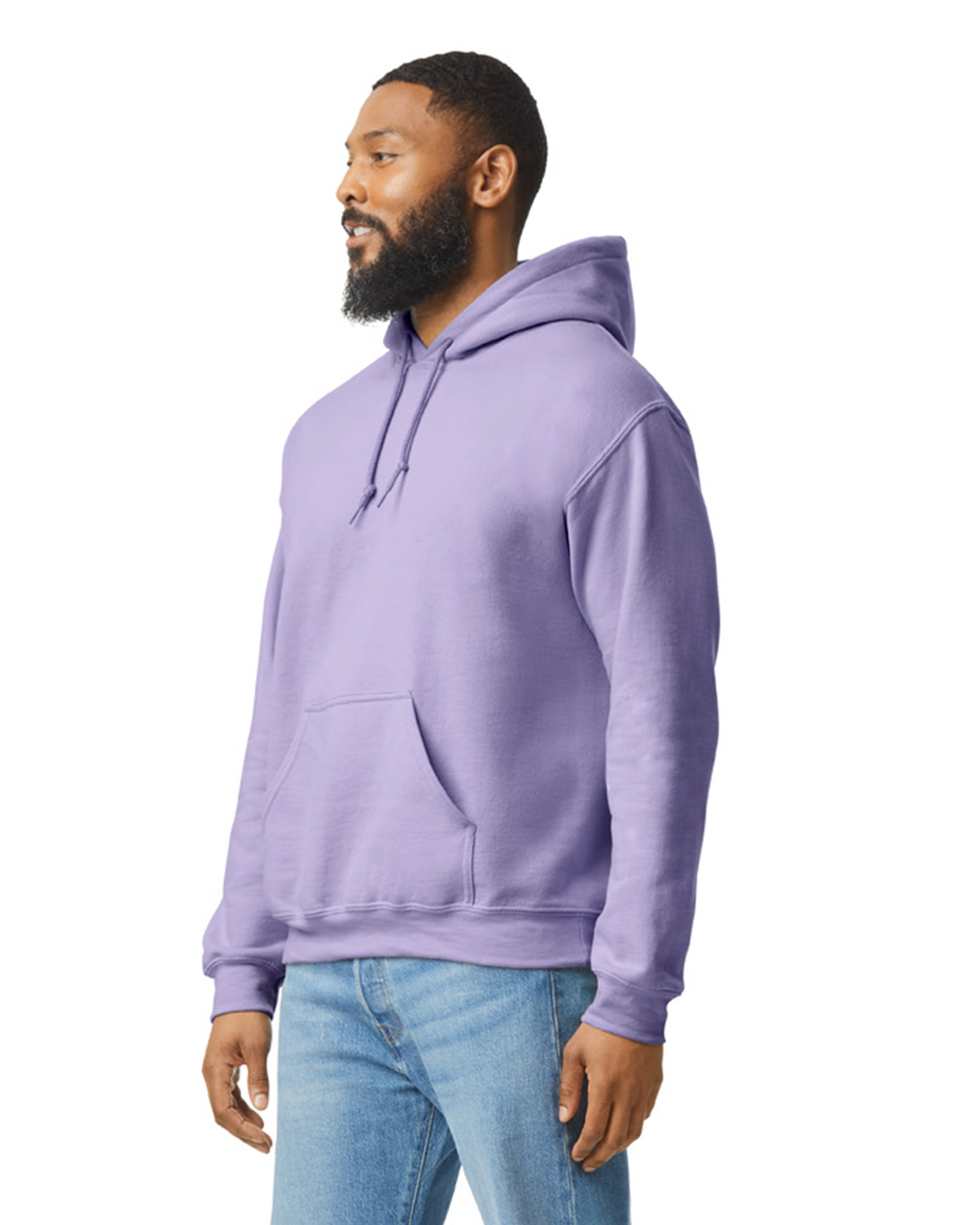 Gildan Unisex Heavy Blend™ 50/50 Hoodie G185 Orchid | Jiffy