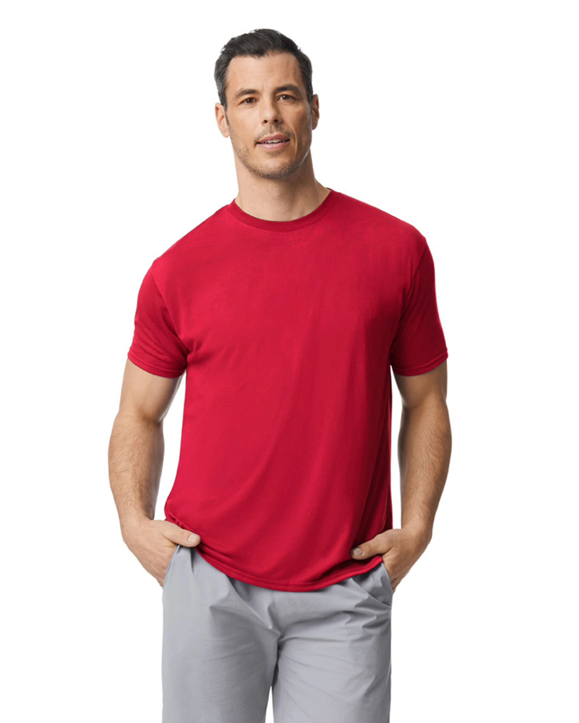 Gildan Unisex Performance® T Shirt G420 Red | Jiffy