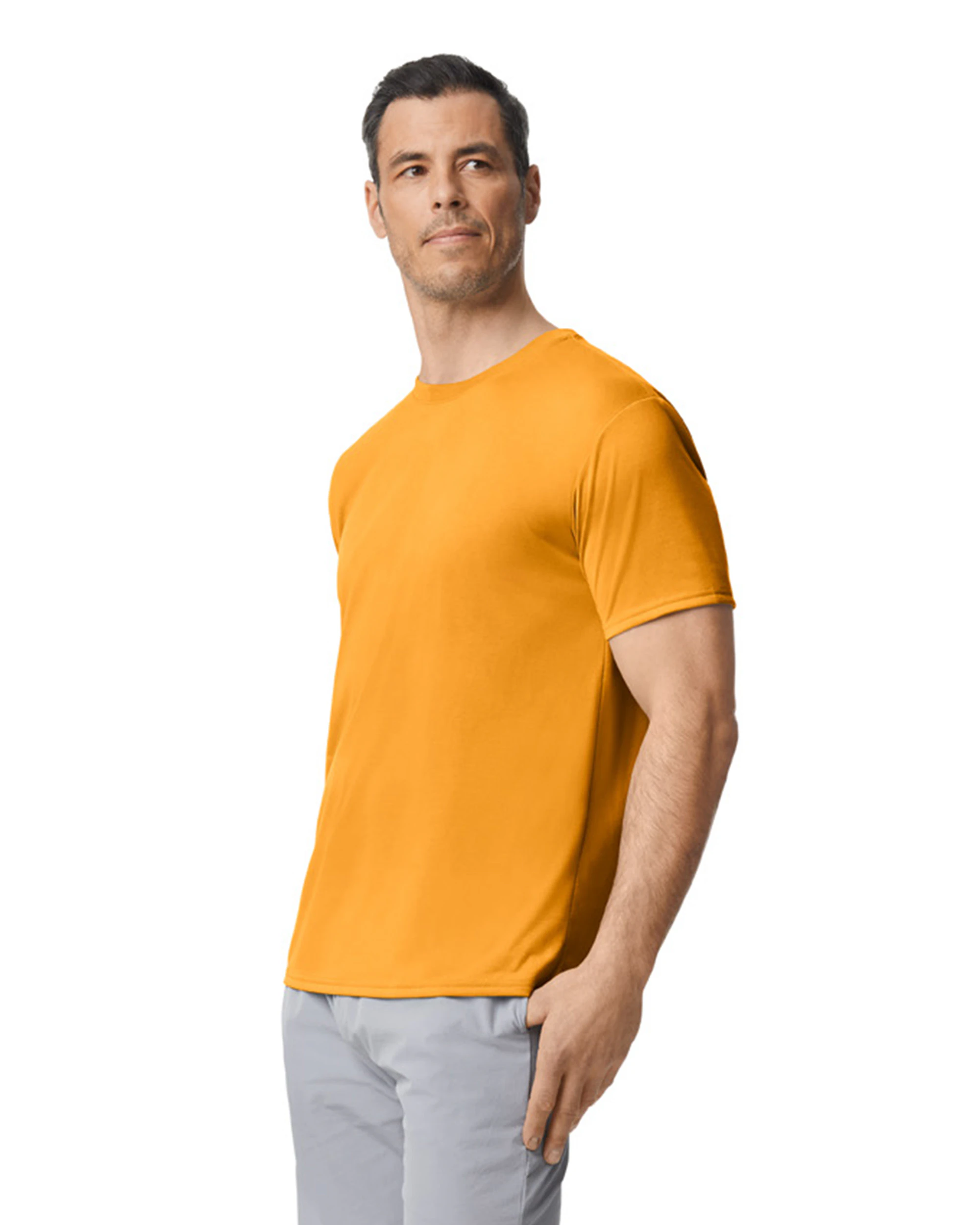 Gildan Unisex Performance® T Shirt G420 Gold | Jiffy