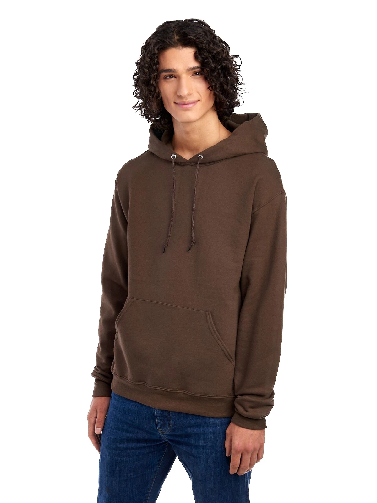 Jerzees Unisex Nu Blend® Fleece Pullover Hoodie 996 Chocolate | Jiffy
