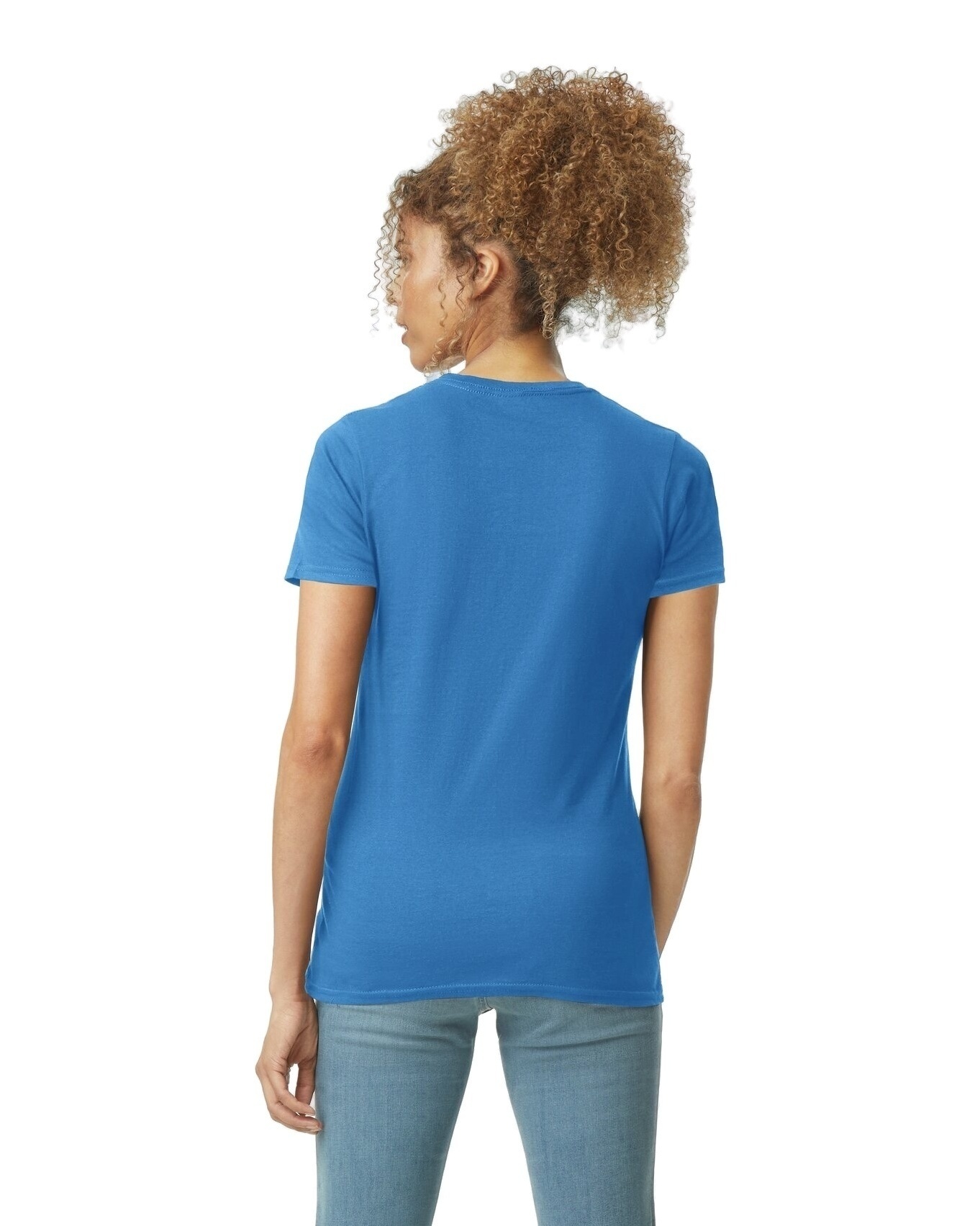 Gildan Women's Softstyle® Fitted T Shirt G640 L Royal | Jiffy