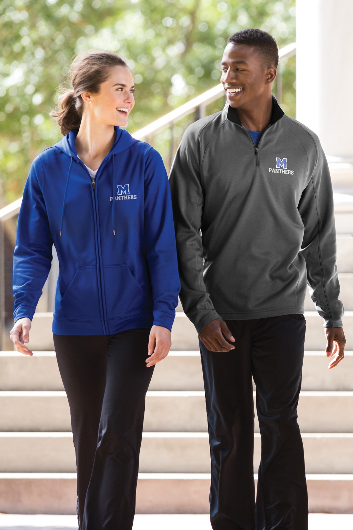 Sport Tek Sport Wick Fleece Full Zip Hooded Jacket St238 Black | Jiffy