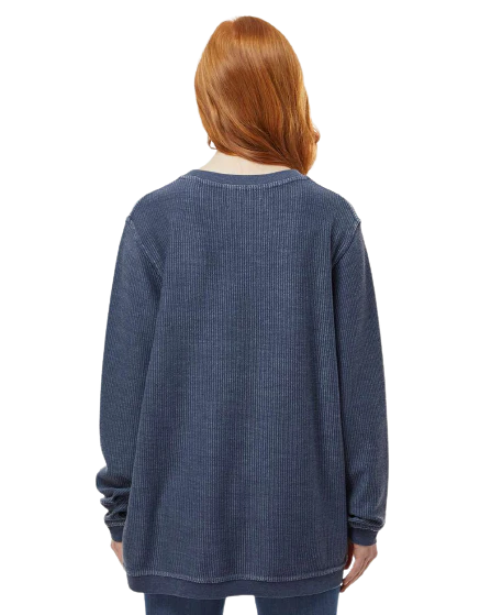 Boxercraft Corduroy Pullover D02 Navy | Jiffy