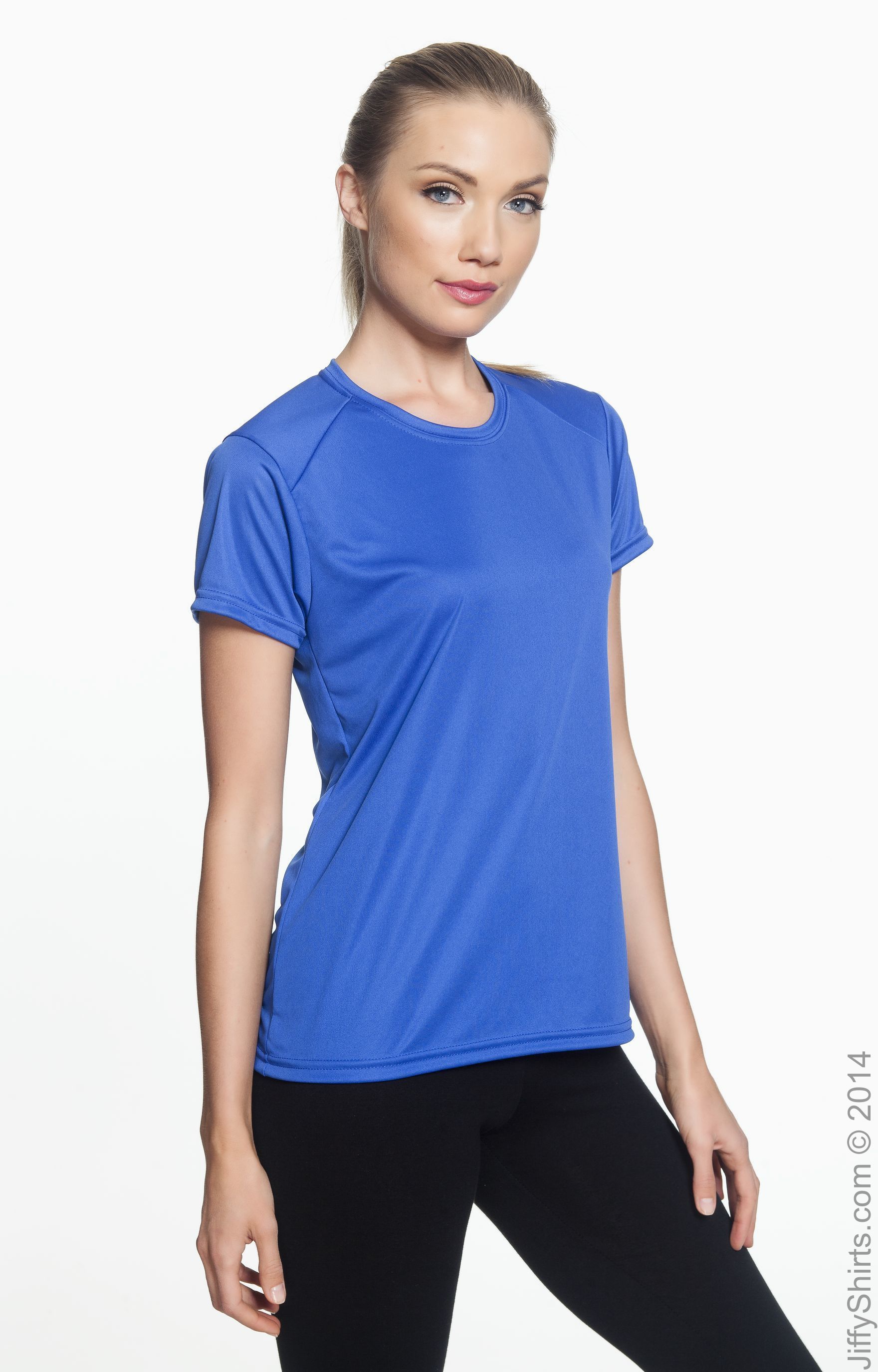 A4 Women's Cooling Performance T Shirt Nw3201 Royal | Jiffy
