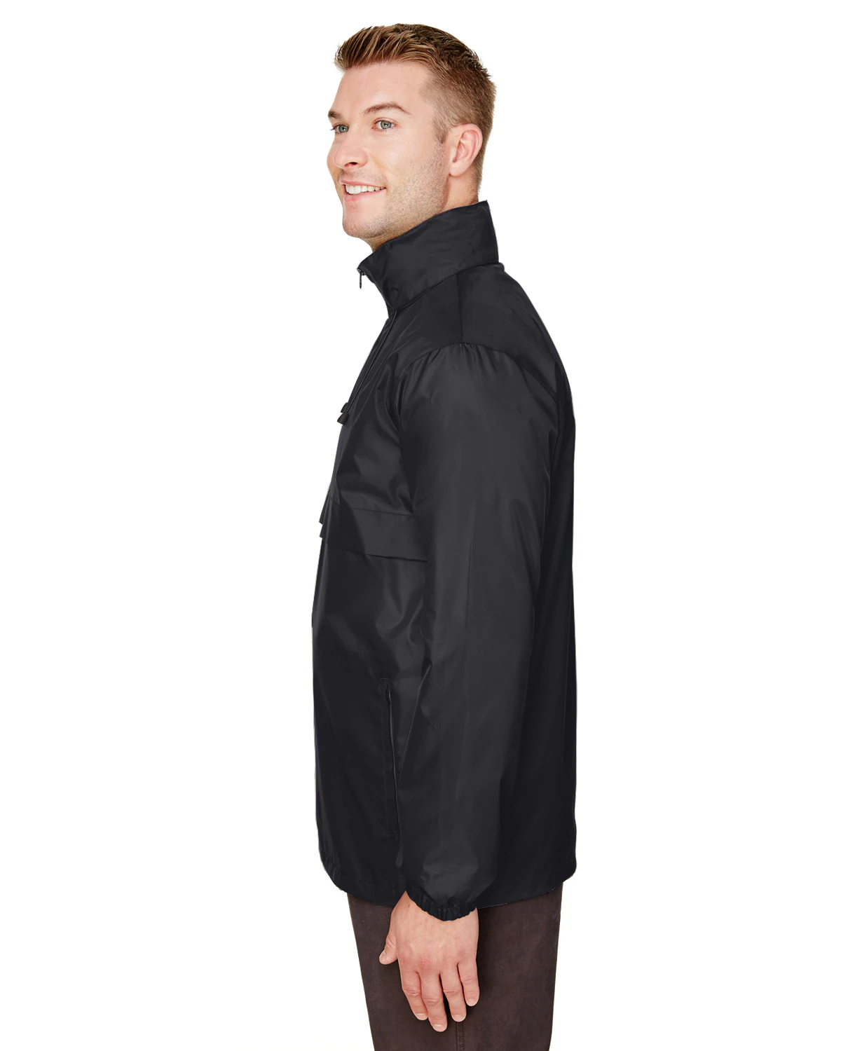 Team 365 Unisex Zone Protect Lightweight Jacket Tt73 Black