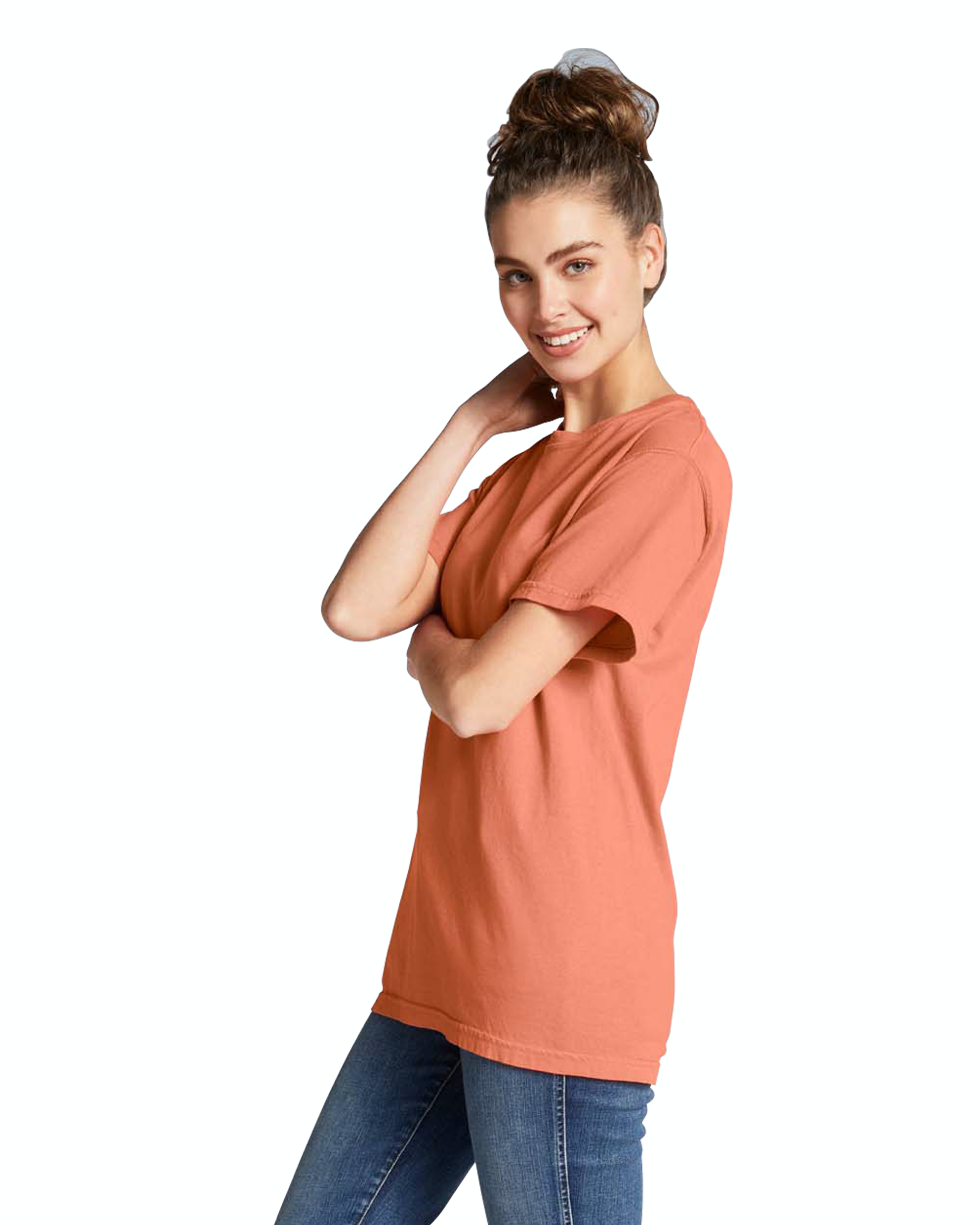 Comfort Colors Unisex Heavyweight Rs T Shirt C1717 Melon | Jiffy