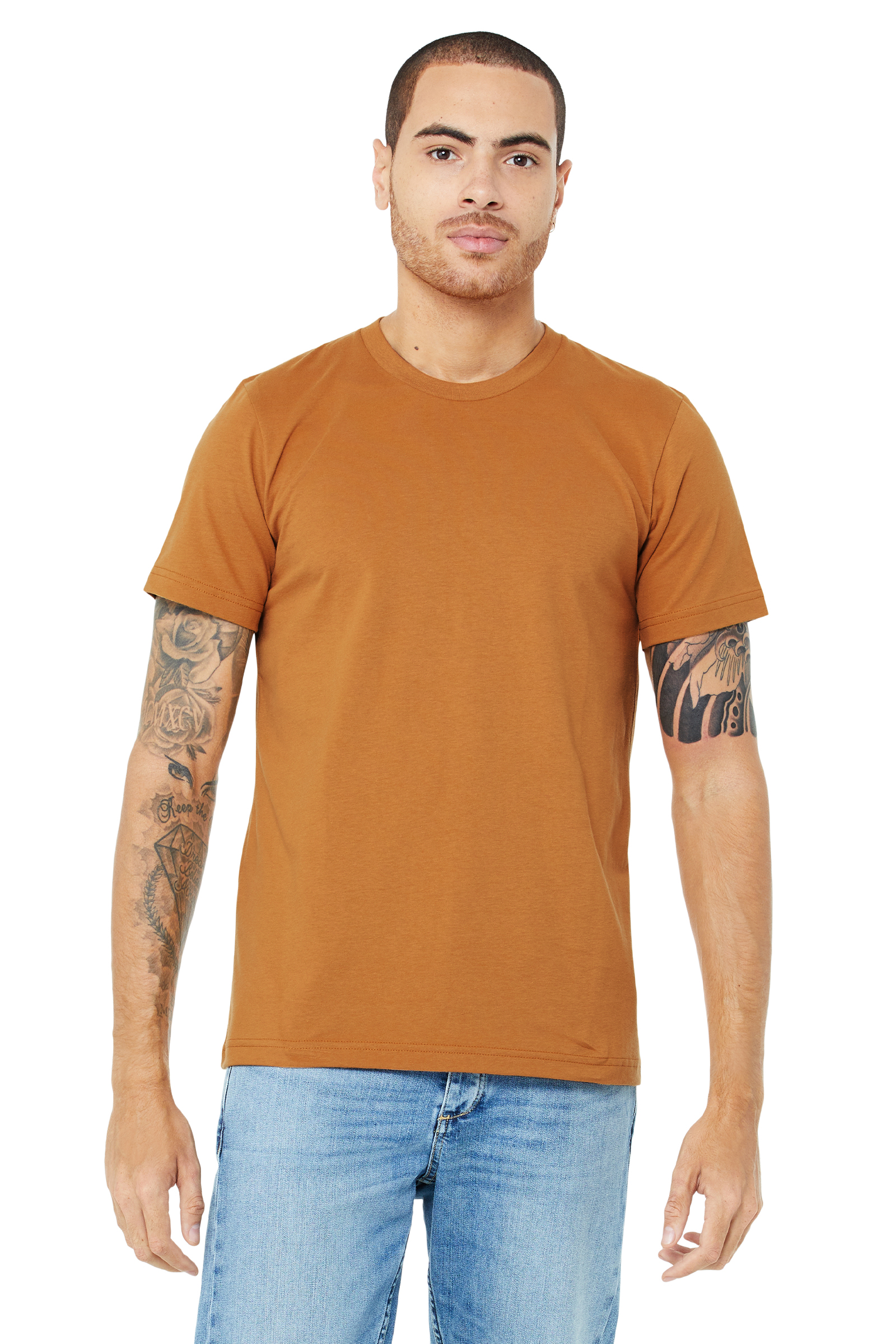 Bella Canvas Unisex Jersey T Shirt 3001 C Toast | Jiffy