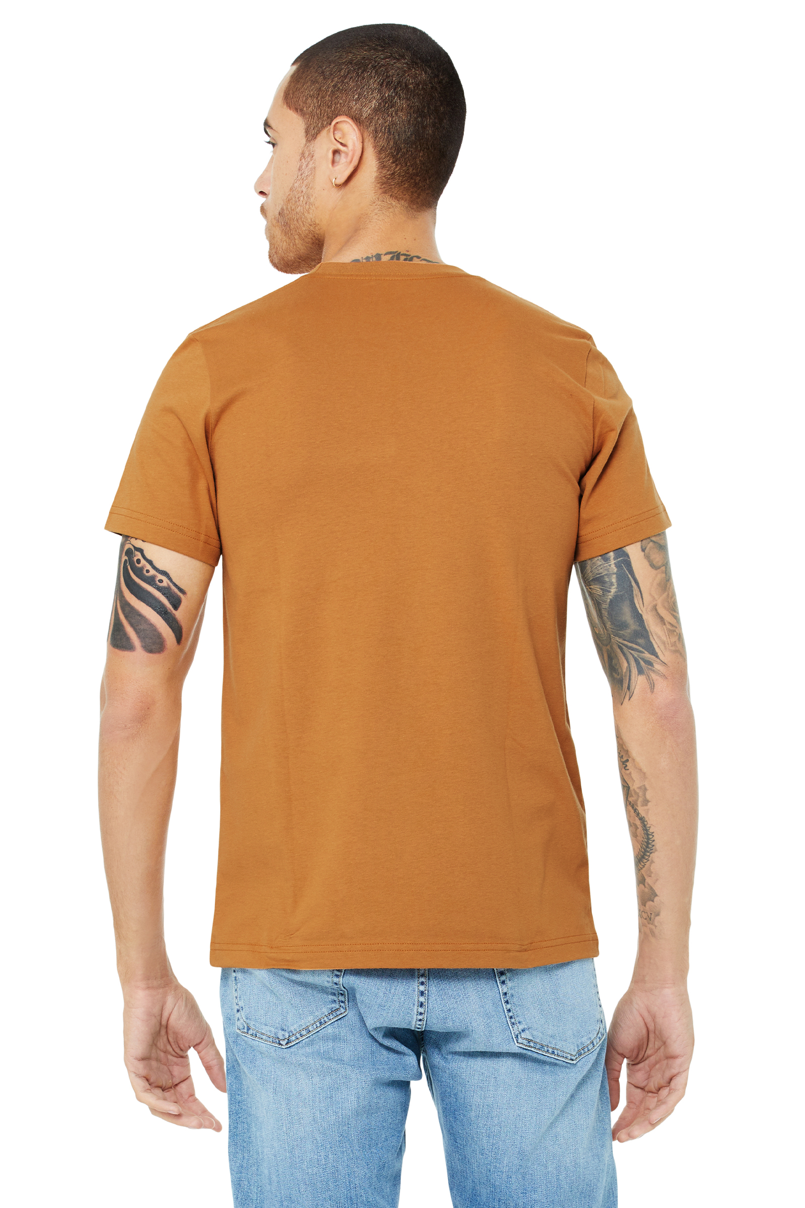 Bella Canvas Unisex Jersey T Shirt 3001 C Toast | Jiffy