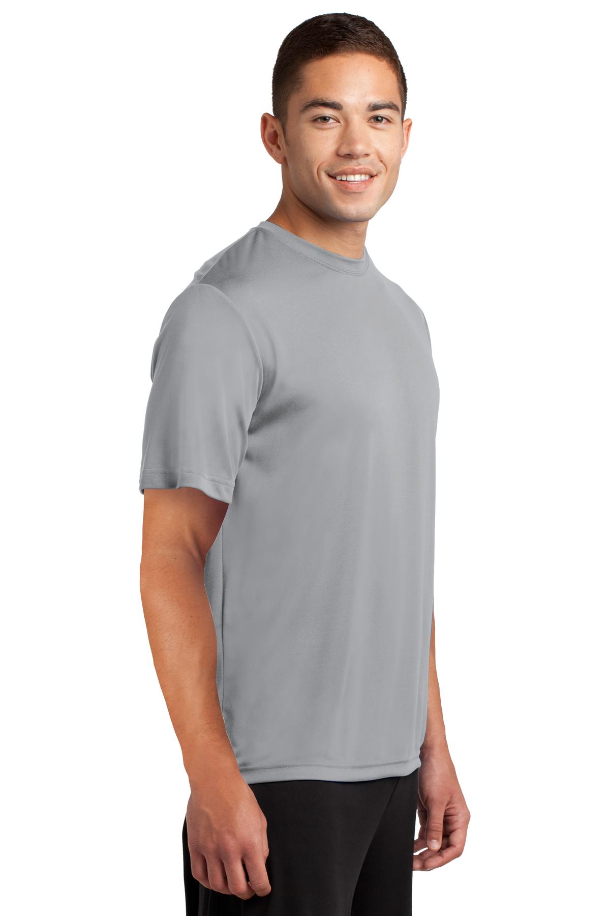 Sport Tek Unisex Posi Charge Competitor Tee St350 Silver | Jiffy