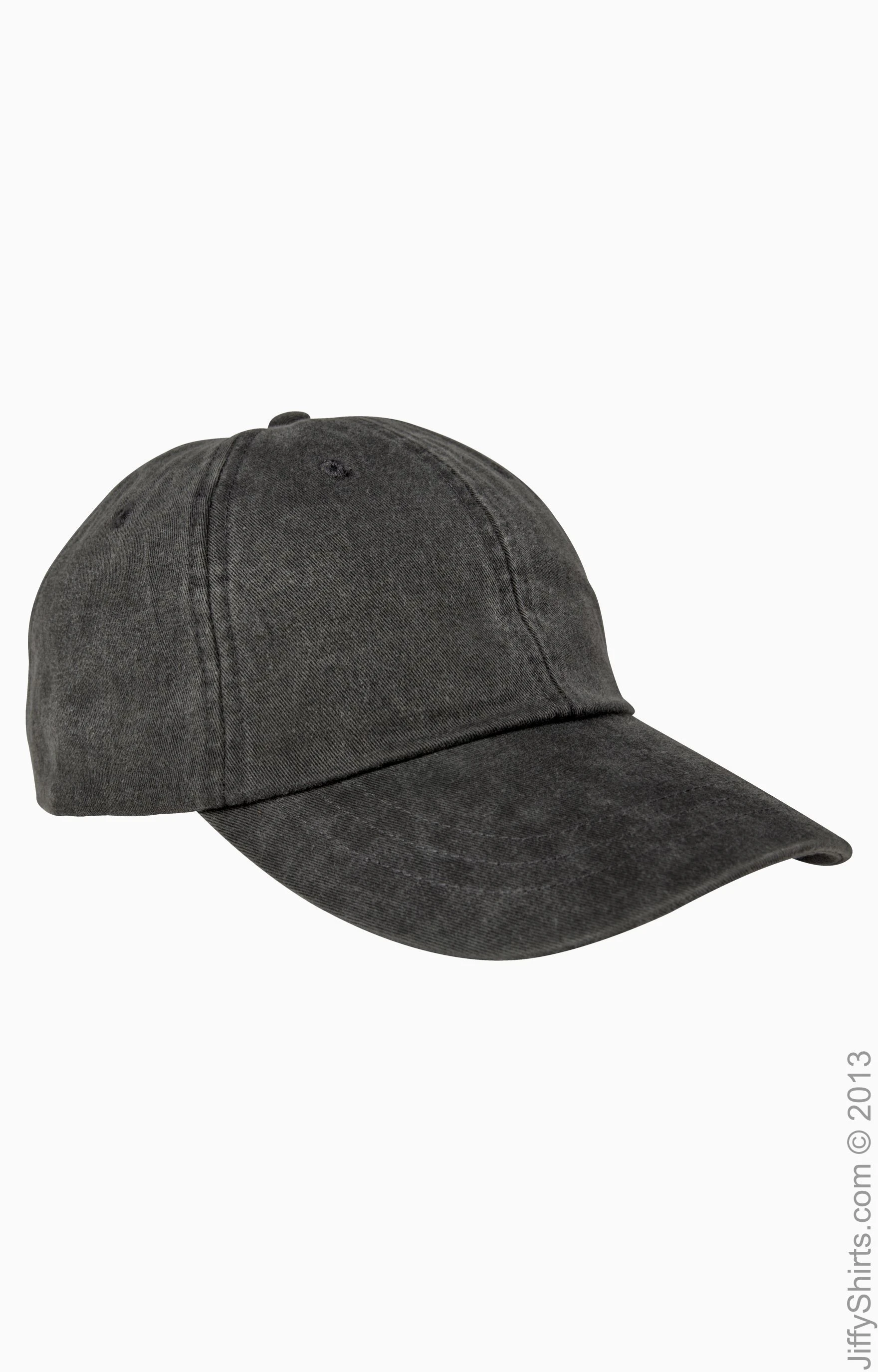 Adams Optimum Pigment Dyed Cap Ad969 Charcoal | Jiffy