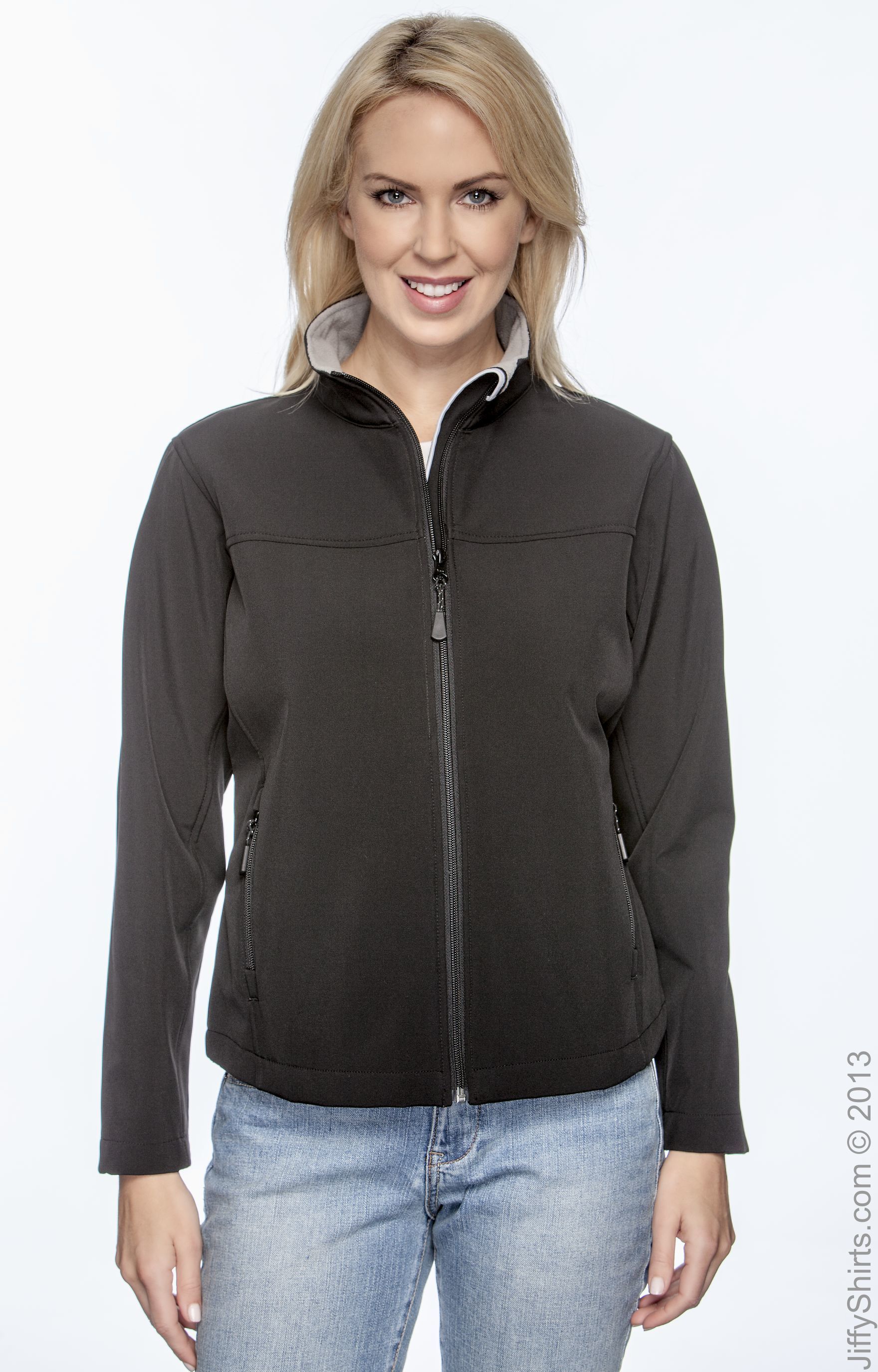 Devon & Jones Women's Soft Shell Jacket D995 W Black | Jiffy