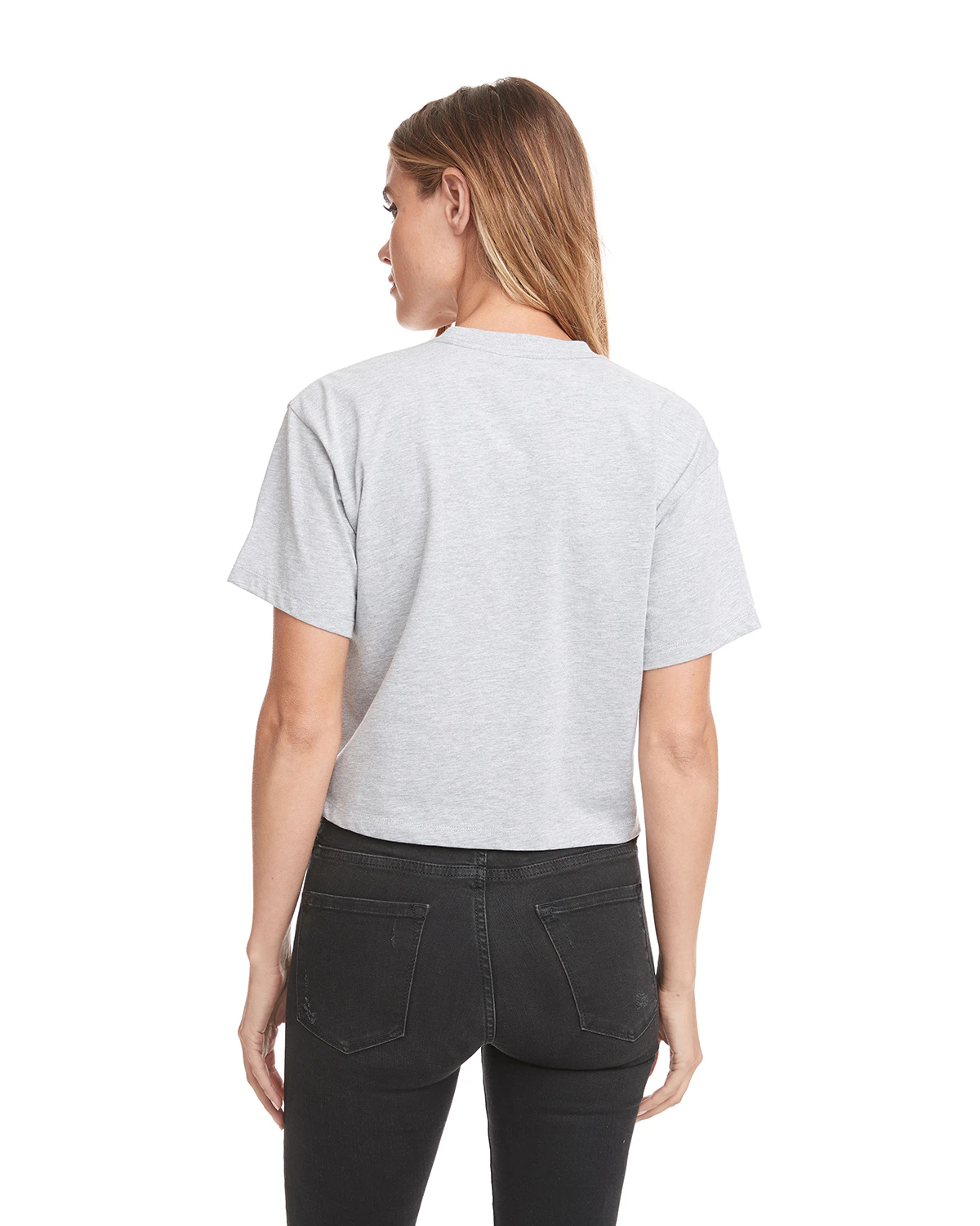 Custom T-Shirts Heather Gray - Next Level NL1580 | Jiffy Custom Print