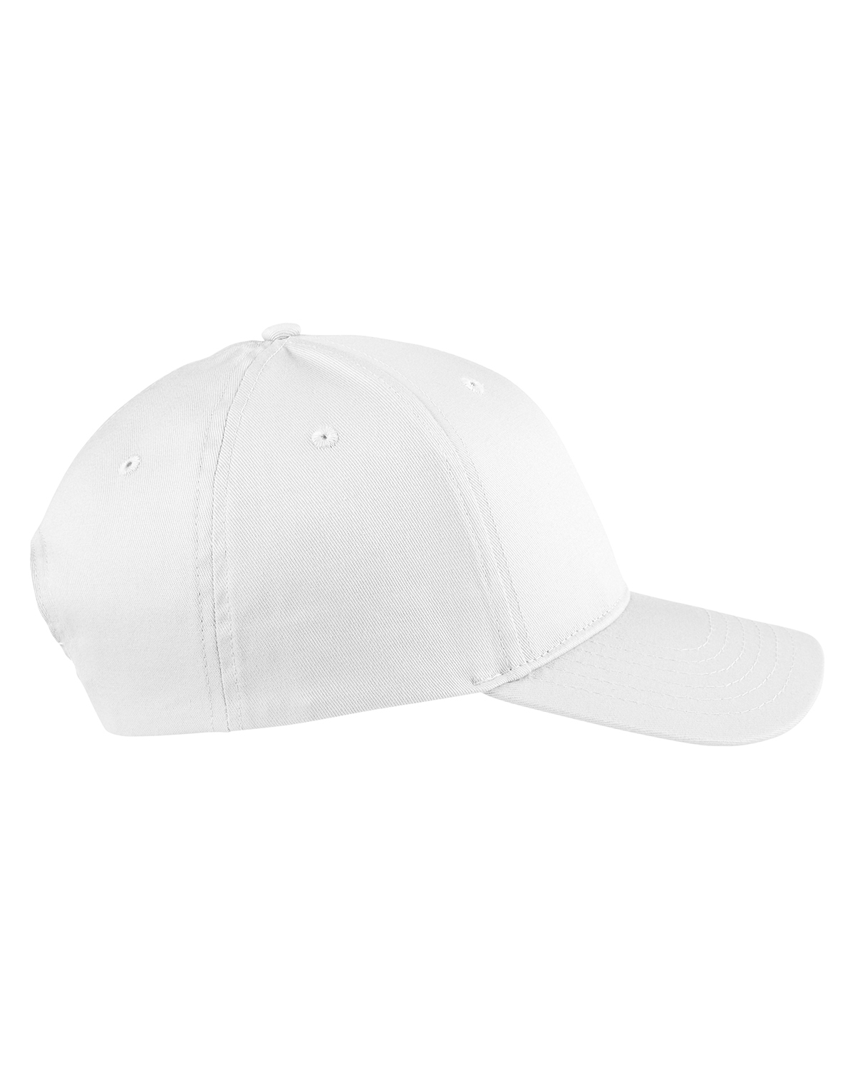 Big Accessories Structured Twill 6 Panel Snapback Cap Bx020 Sb White ...