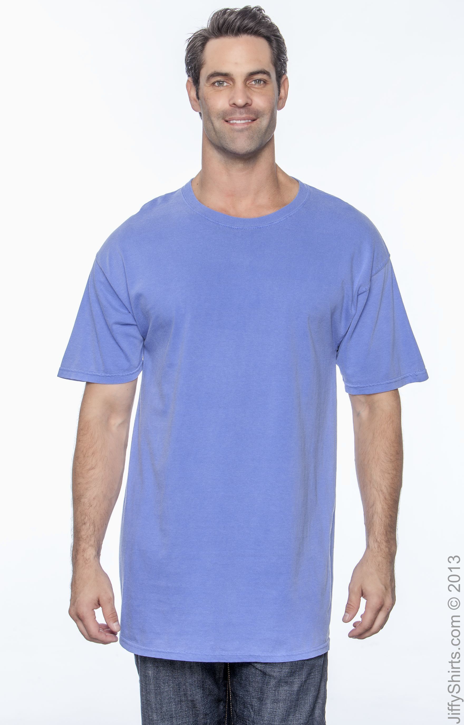 Comfort Colors Unisex Heavyweight Rs T Shirt C1717 Periwinkle | Jiffy