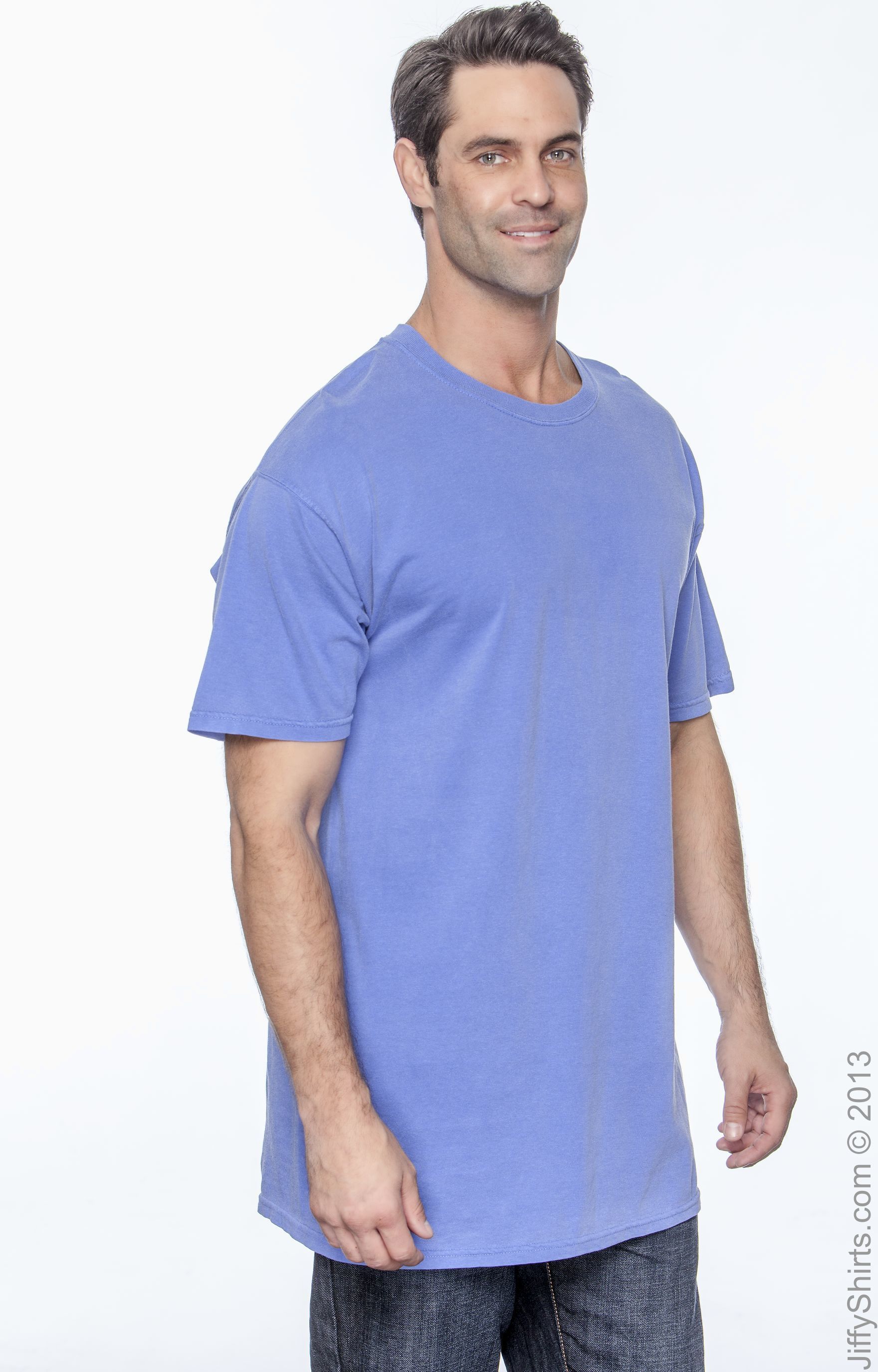 Comfort Colors Unisex Heavyweight Rs T Shirt C1717 Periwinkle | Jiffy