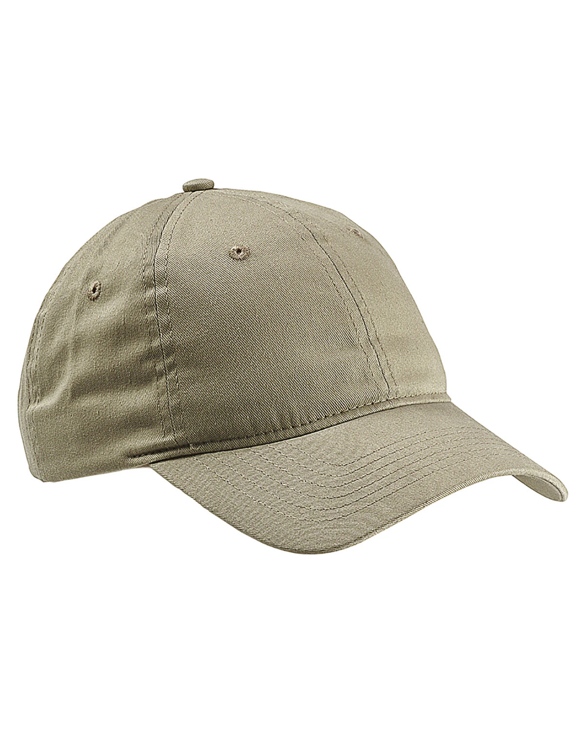 Big Accessories 6 Panel Twill Unstructured Cap Bx880 Stone