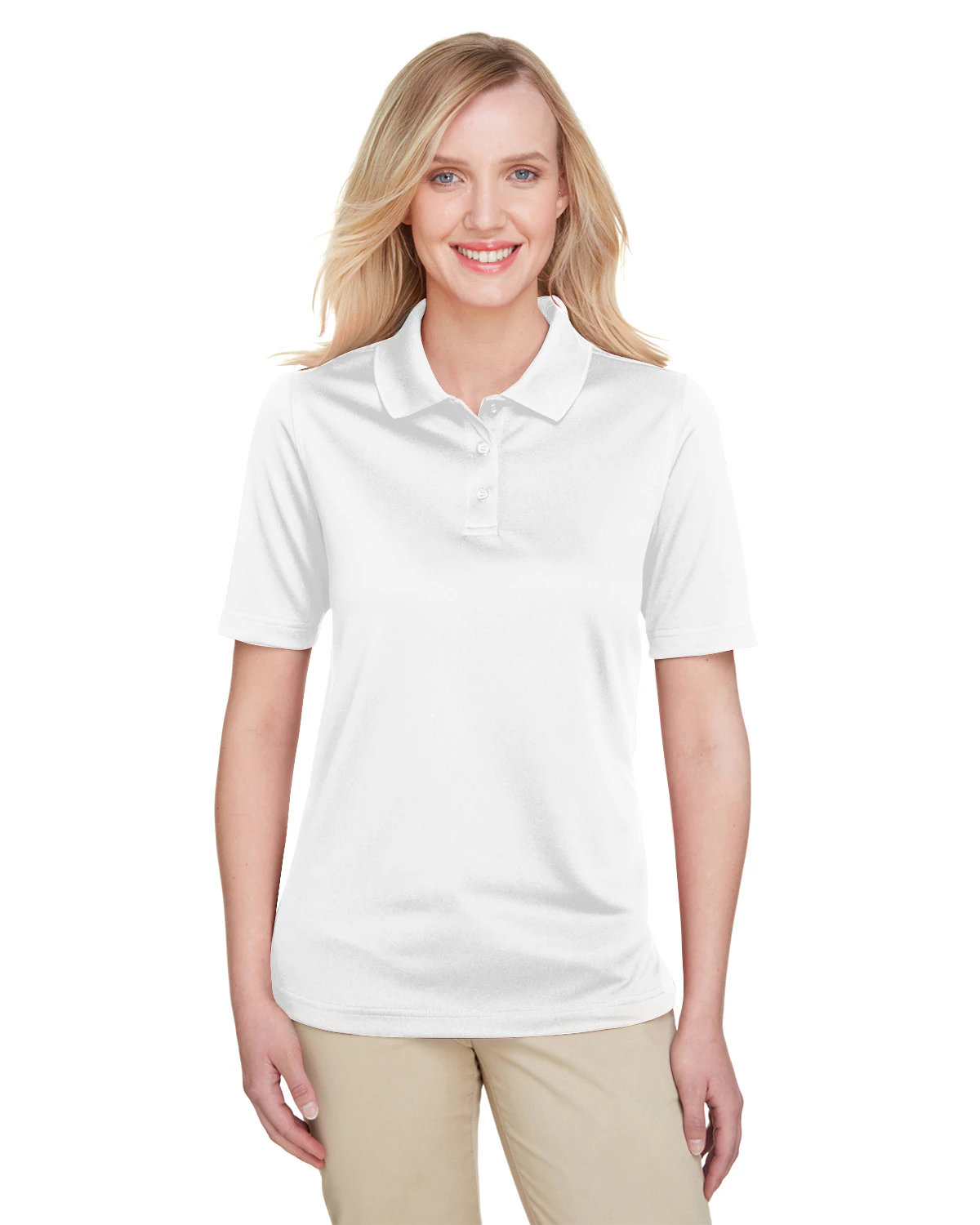 Harriton Women's Advantage Snag Protection Plus Il Polo M348 W White ...