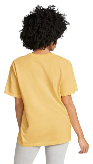 Custom Heavyweights Mustard - Comfort Colors C1717 | Jiffy Custom Print