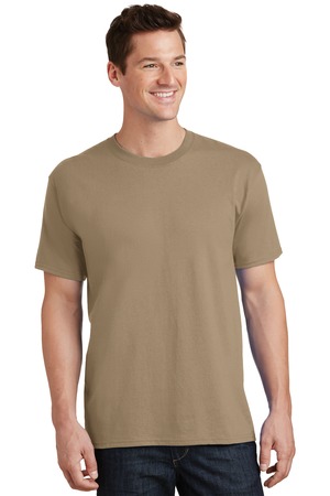 Port & Company Unisex Core Cotton Tee Pc54 Sand | Jiffy