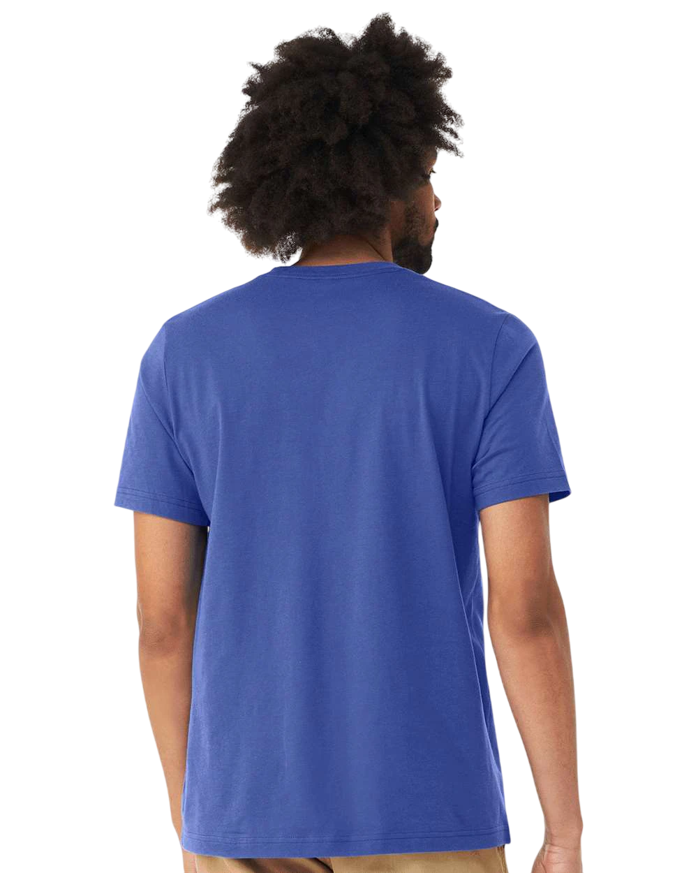 Custom T-Shirts Solid True Royal Blend - Bella + Canvas
