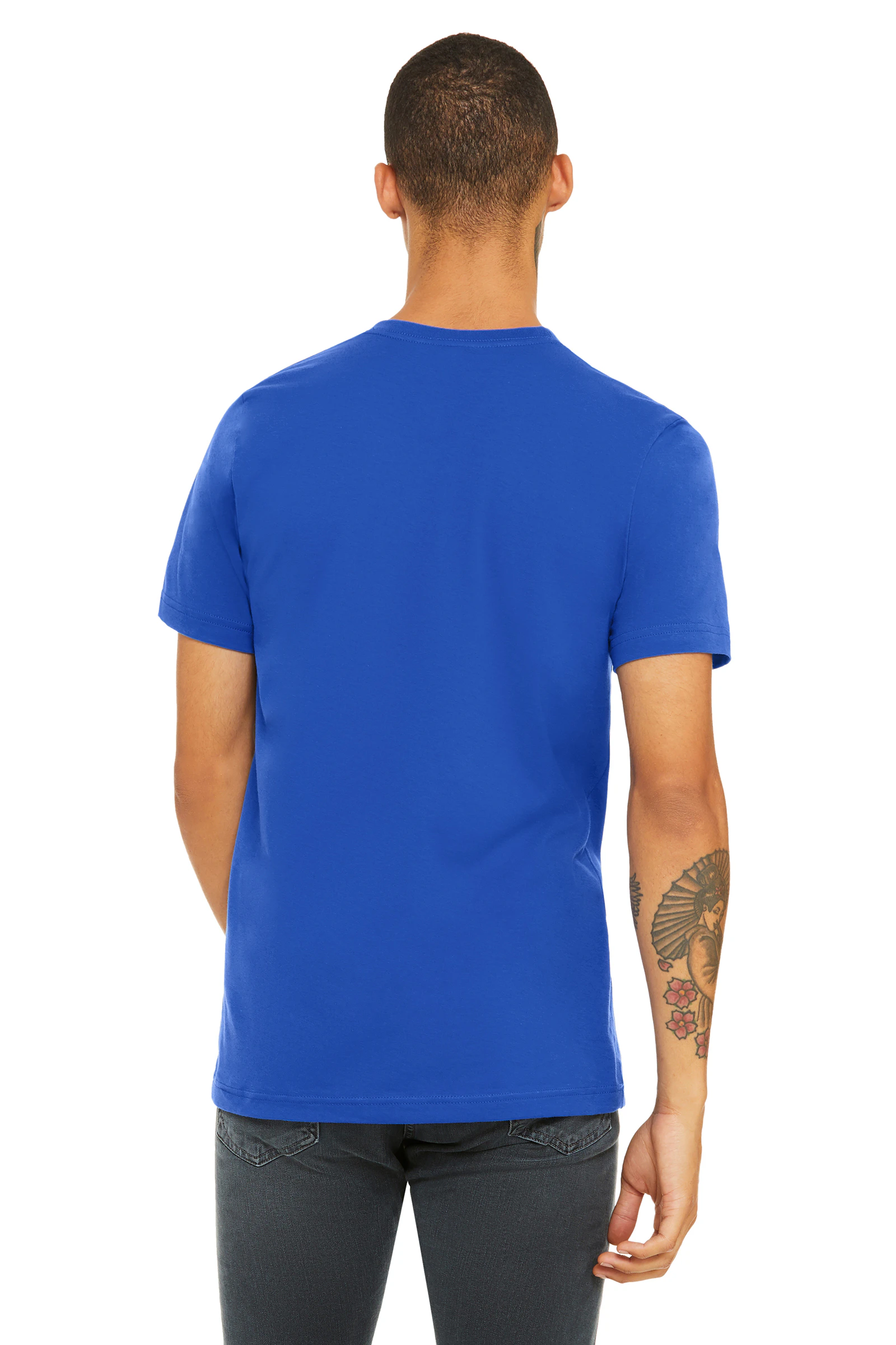 Custom T-Shirts True Royal - Bella + Canvas 3001C | Jiffy Custom Print