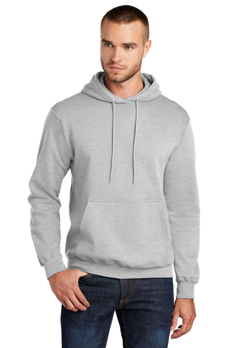 Port & Company Unisex Core Fleece Pullover Hoodie Pc78 H Ash | Jiffy