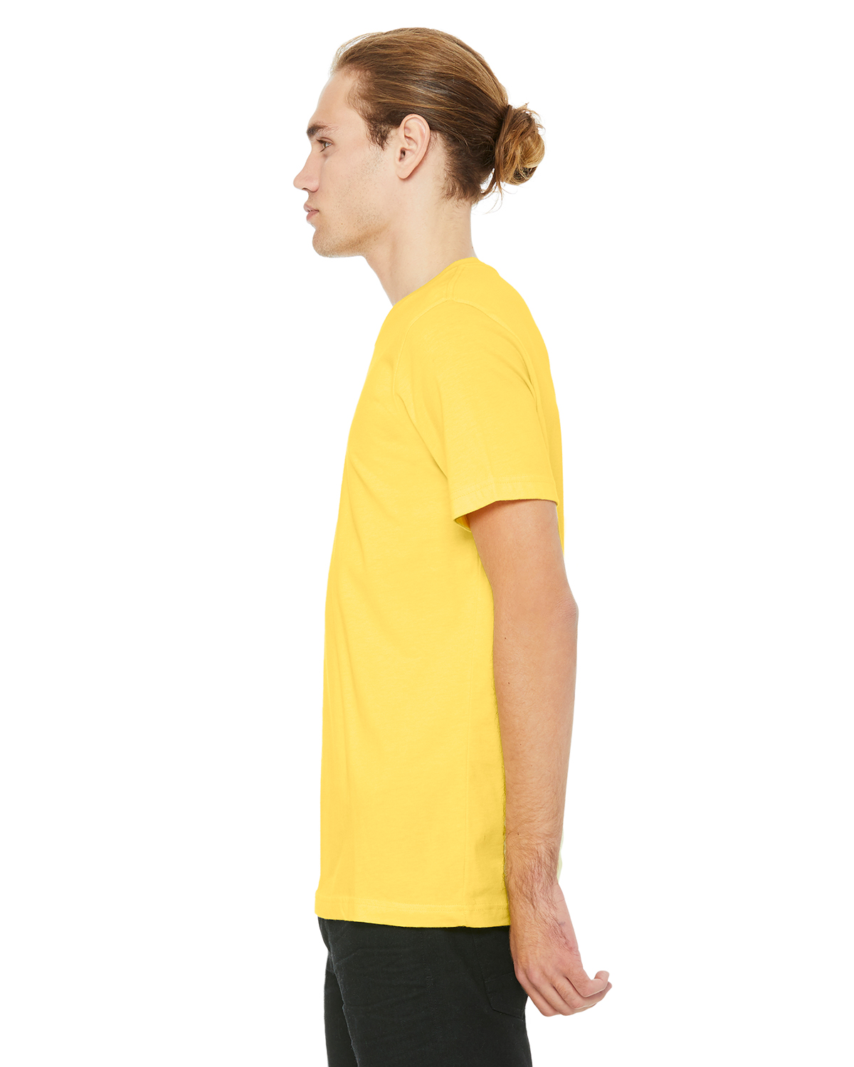 Bella Canvas Unisex Jersey T Shirt 3001 C Yellow | Jiffy