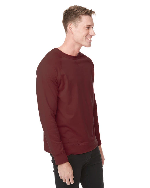 Next Level Unisex French Terry Raglan Crew N9000 Cardinal | Jiffy