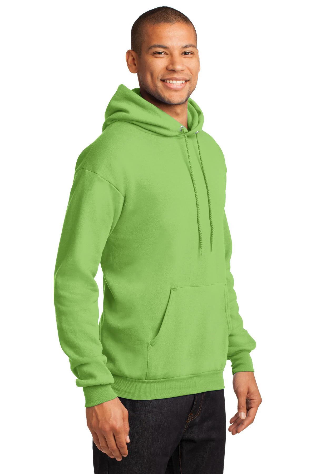 Port & Company Unisex Core Fleece Pullover Hoodie Pc78 H Lime | Jiffy