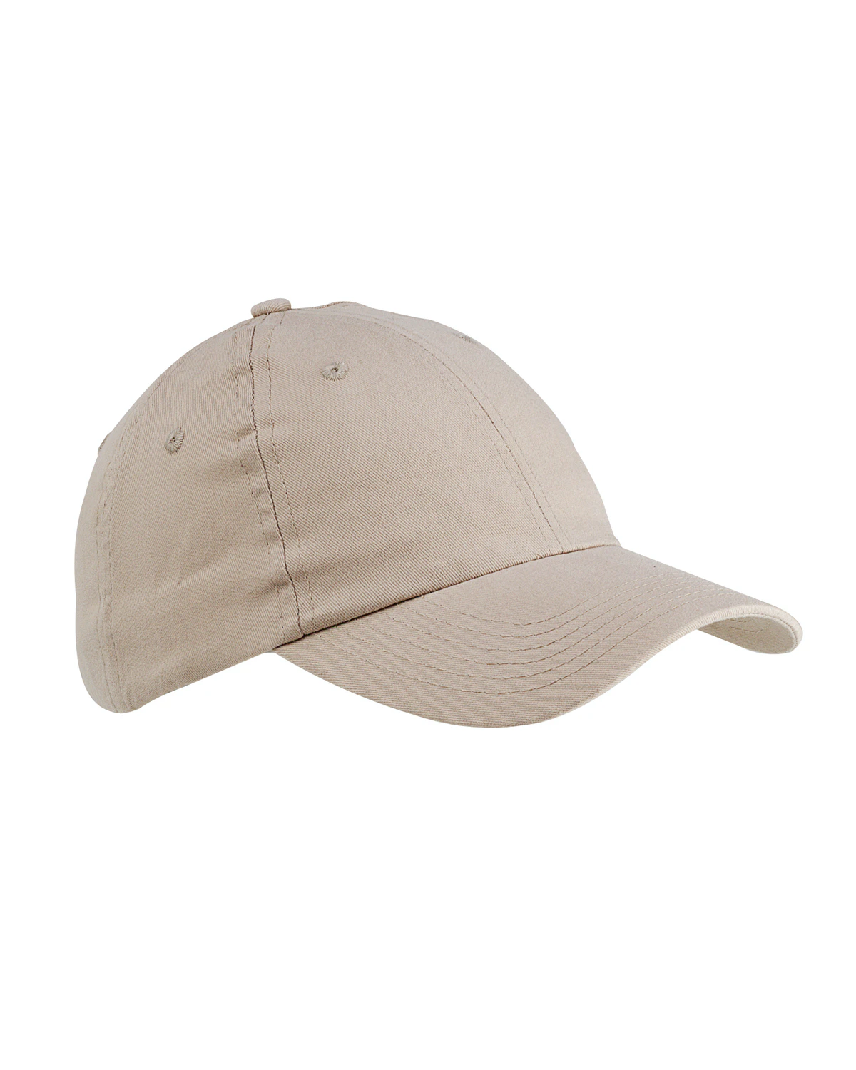Big Accessories 6 Panel Brushed Twill Unstructured Cap Bx001 Stone | Jiffy
