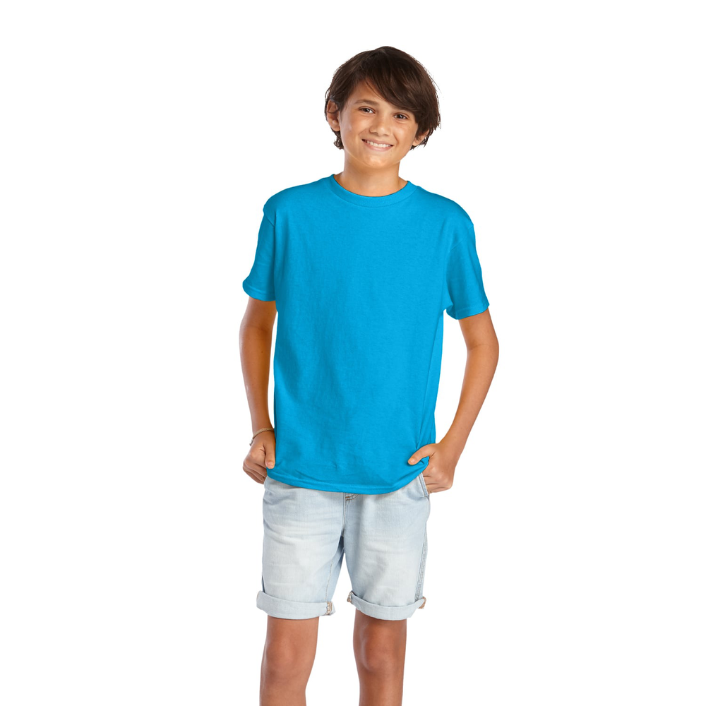 Delta Pro Weight Youth 5.2 Oz Retail Fit Tee 65900 Turquoise | Jiffy