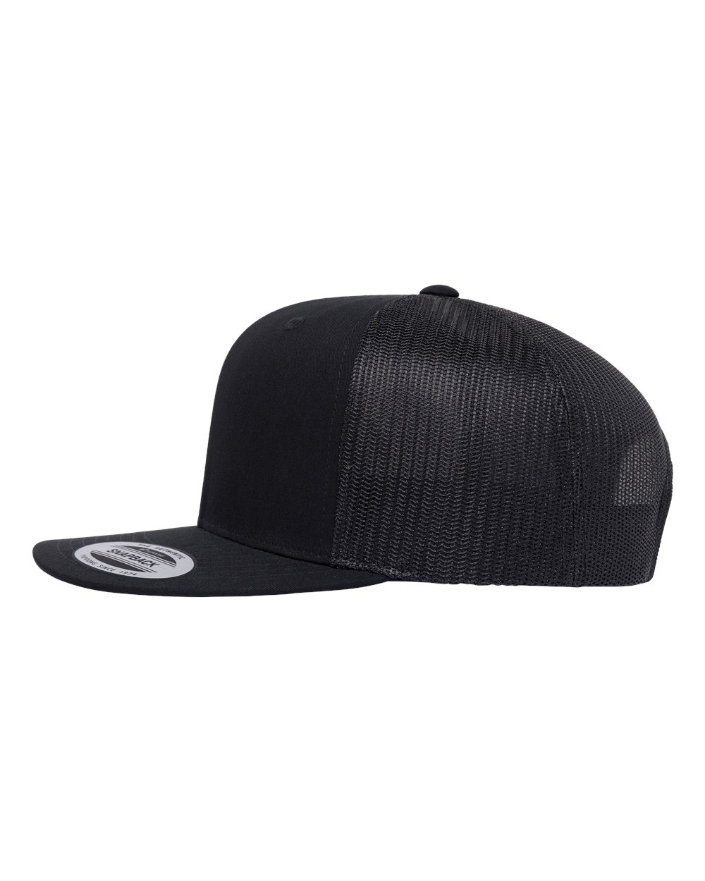Yupoong 6609 Retro High Profile Trucker Cap | Jiffy Shirts