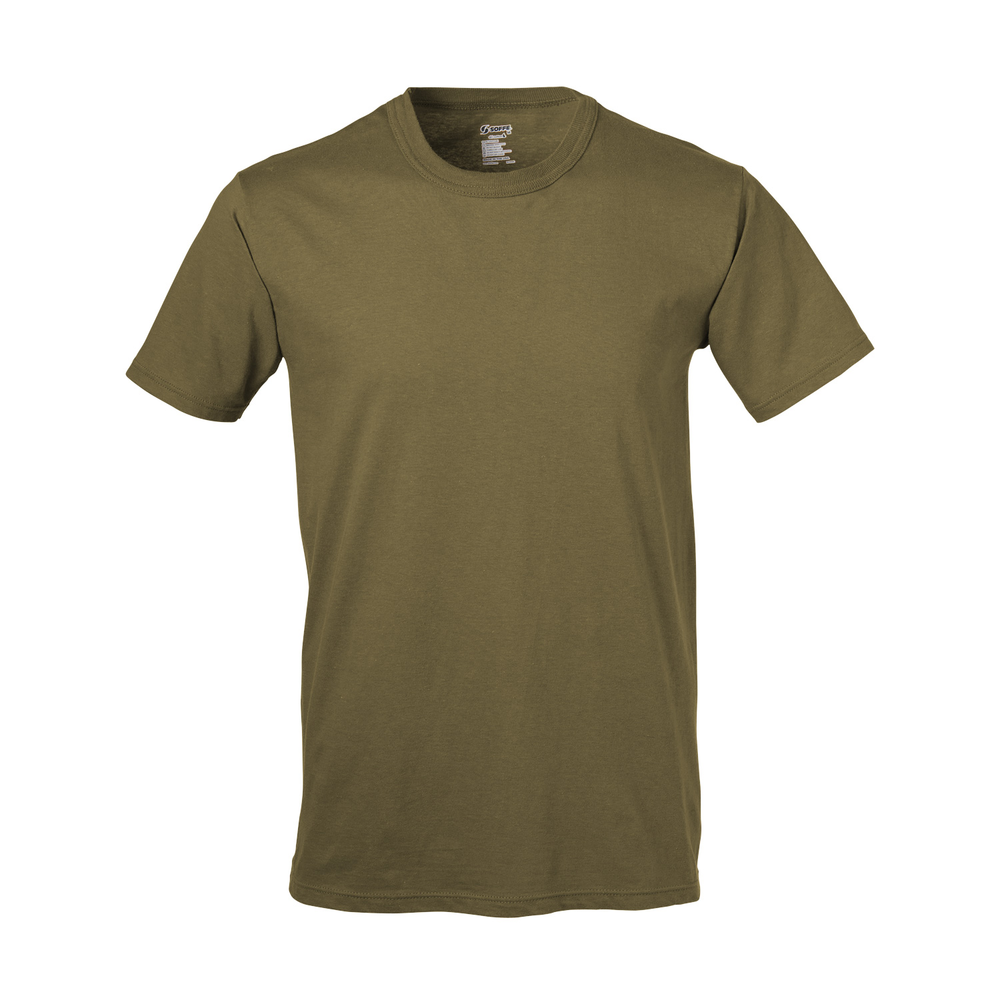 Soffe 682 M 3 Adult Usa Made Ringspun Cotton Military Tee 3 Pack ...