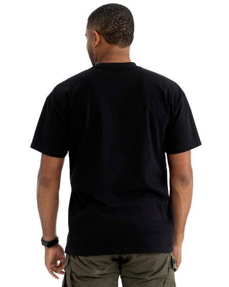 Next Level Unisex Heavyweight T Shirt 7200 Black | Jiffy