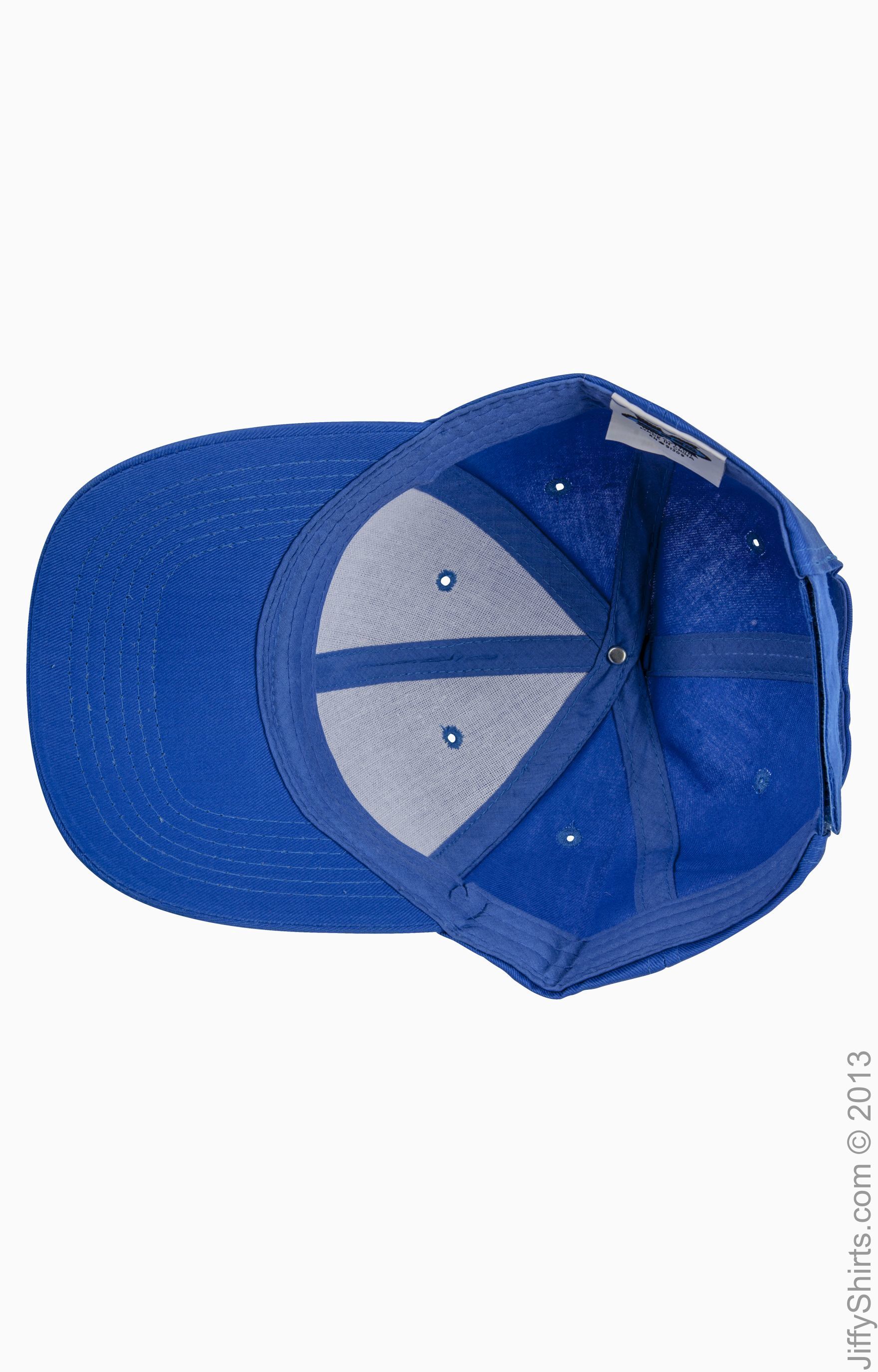 Big Accessories 6 Panel Structured Twill Cap Bx020 Royal | Jiffy