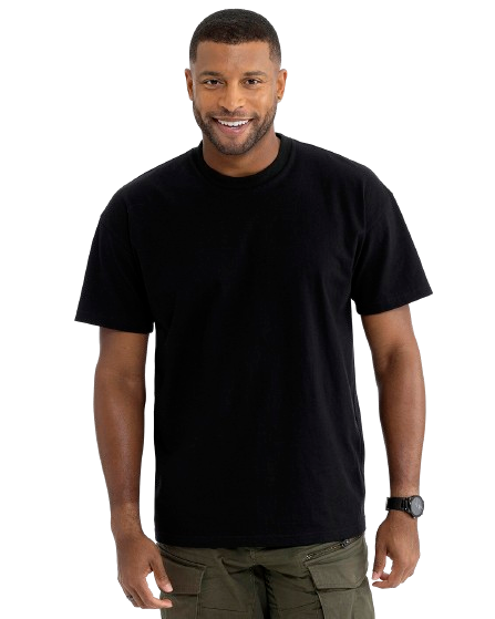 Next Level Unisex Heavyweight T Shirt 7200 Black | Jiffy