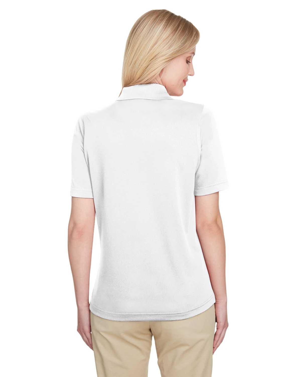 Harriton Women's Advantage Snag Protection Plus Il Polo M348 W White ...